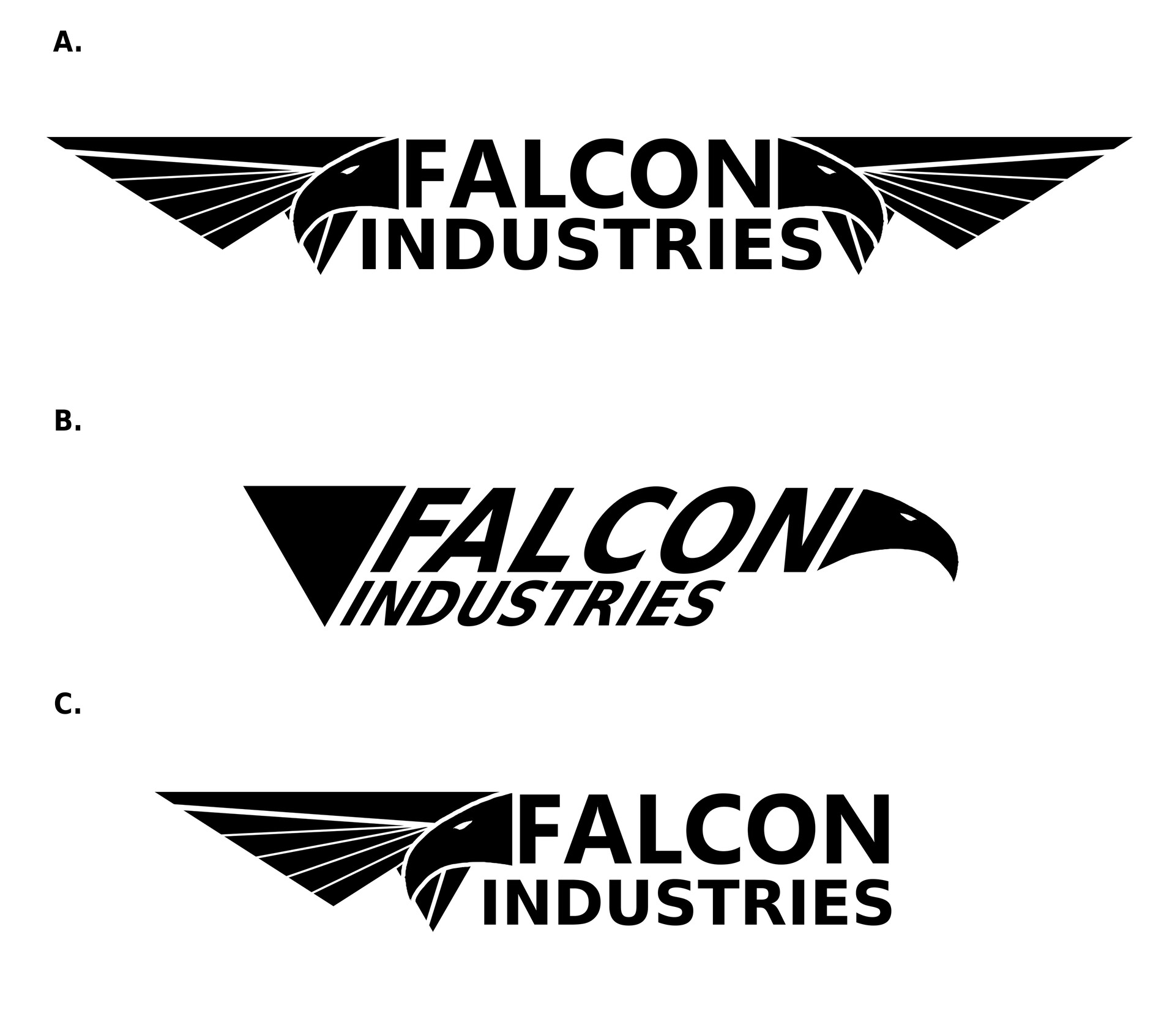 Falcon Fishing Logo