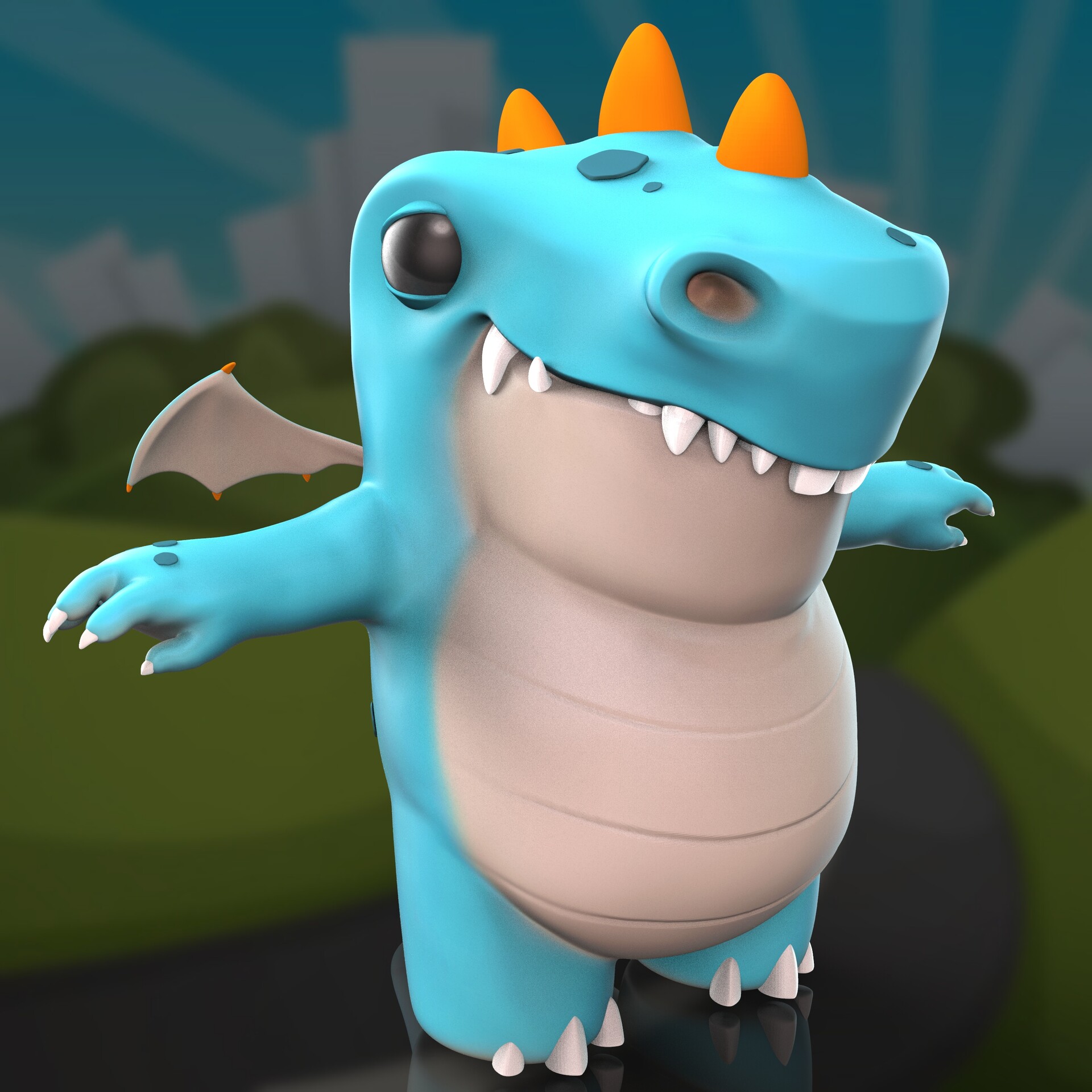 Manuel Vázquez Palacios - ROCO - Model for a short animation