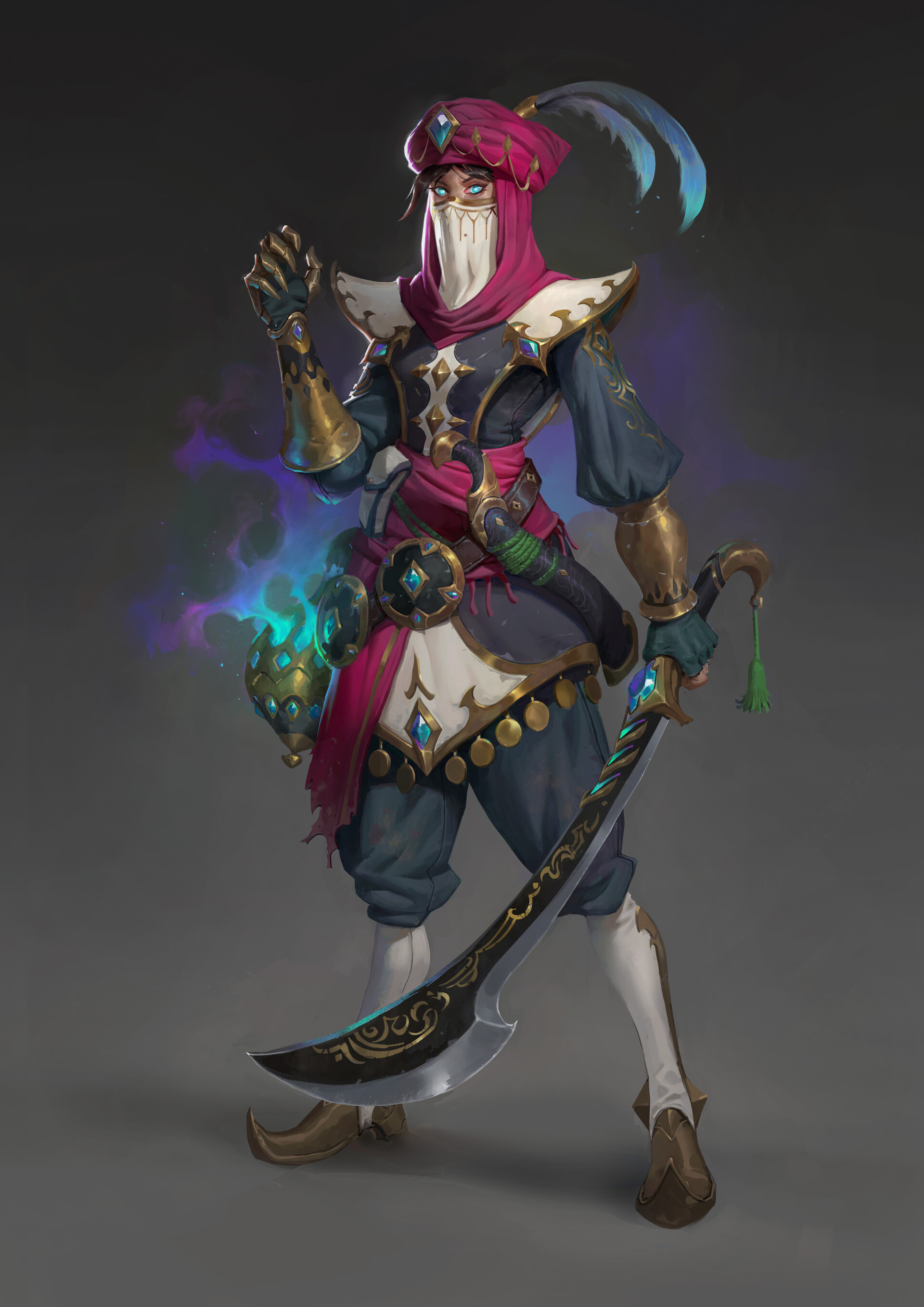 Gallade Armor by Jack Burke : ImaginaryWarriors