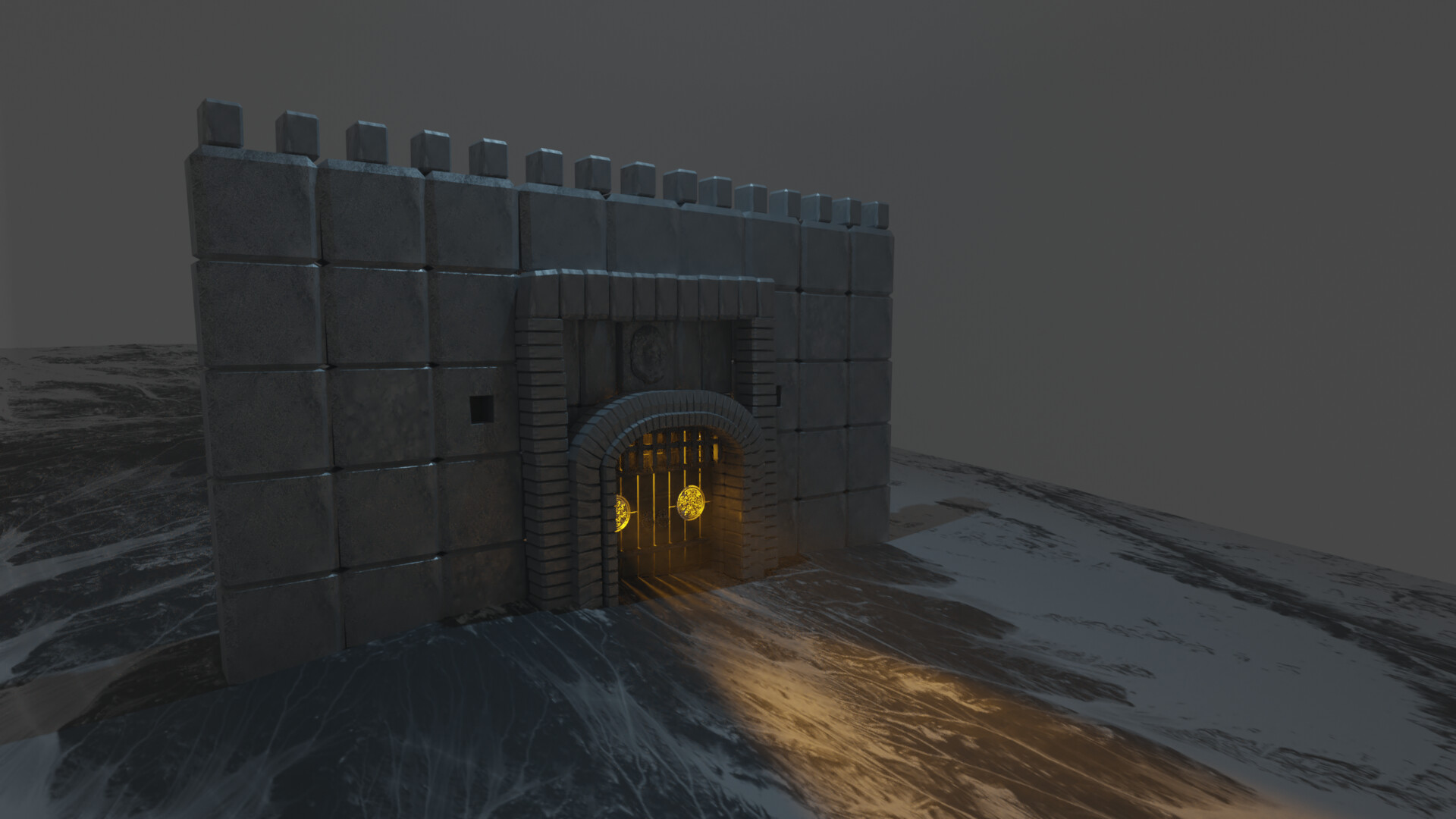 ArtStation - Castle Wall