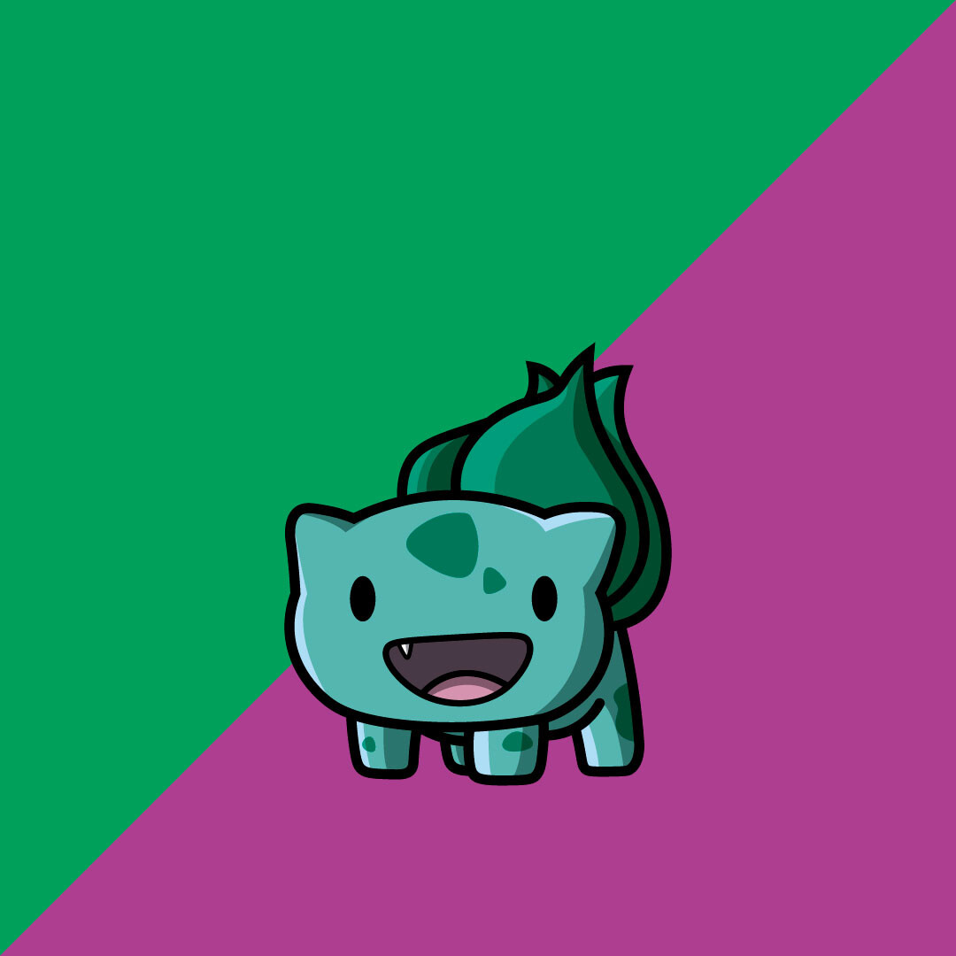 ArtStation - Pokemon FanArt - Pokedex 1-3