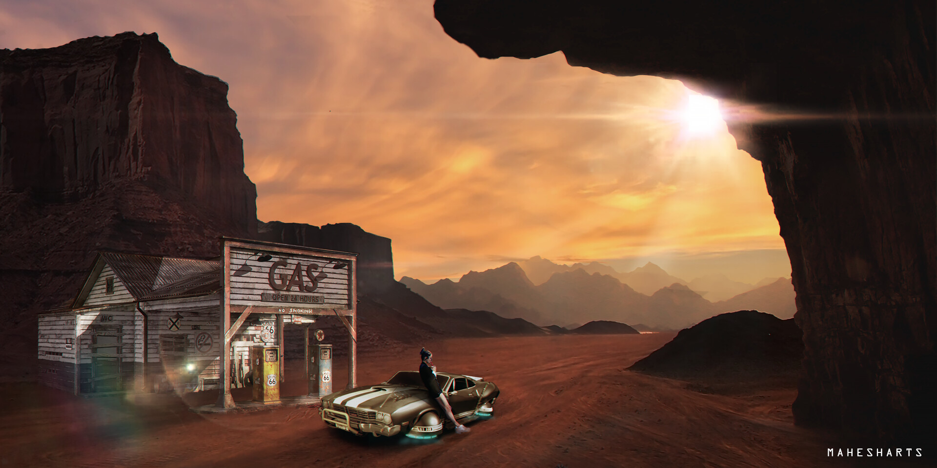 ArtStation - SCI FI CAR