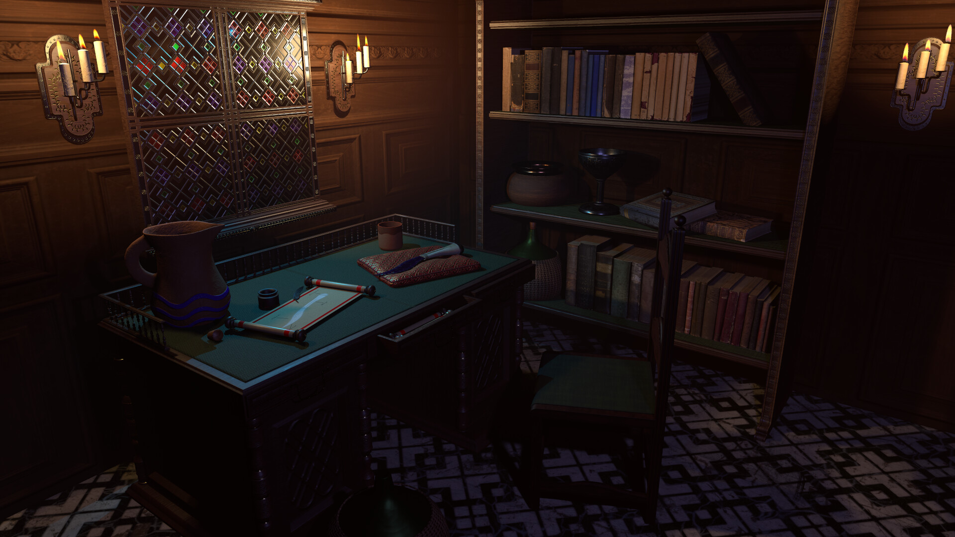 ArtStation - Renaissance room