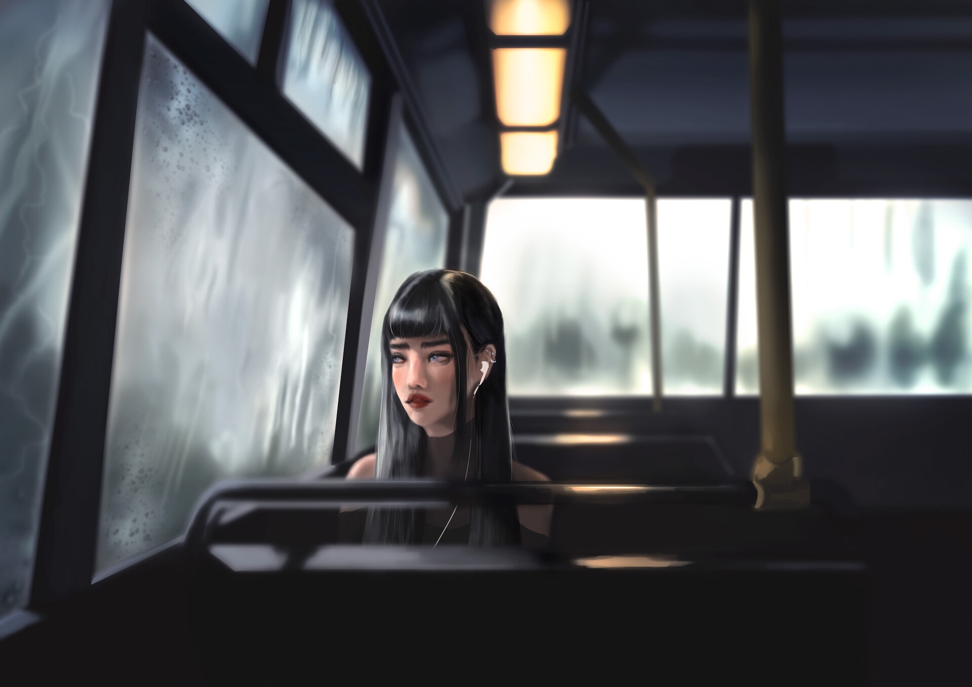 ArtStation - bus