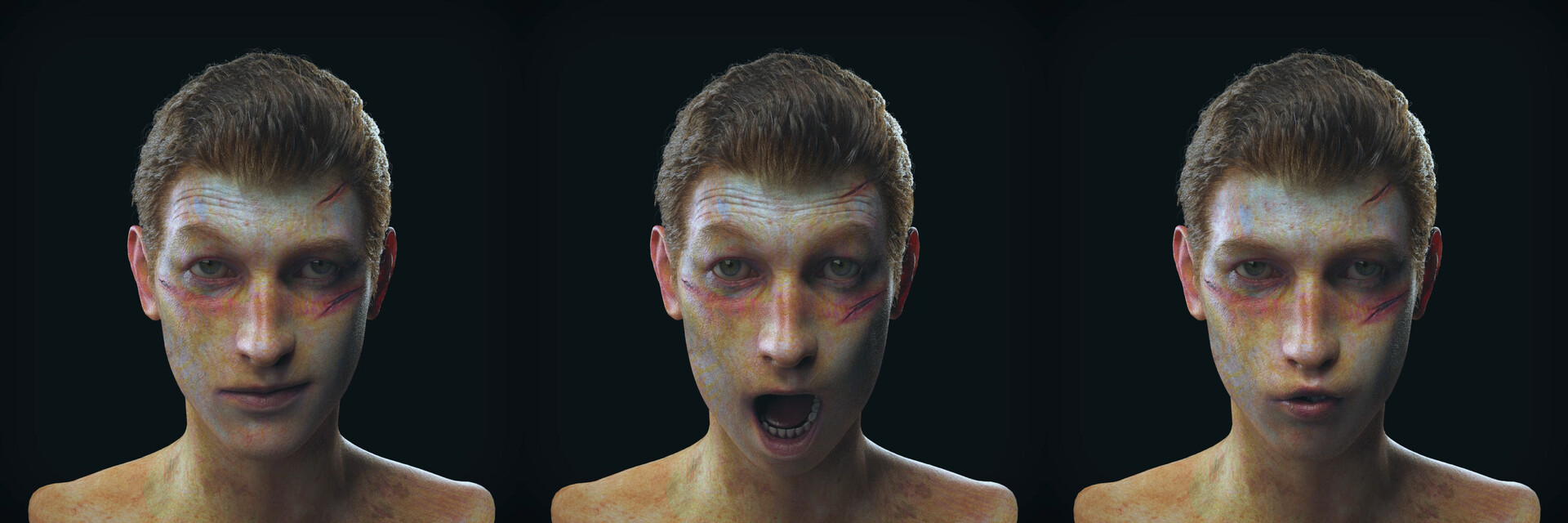 ArtStation - Facial rig animation test
