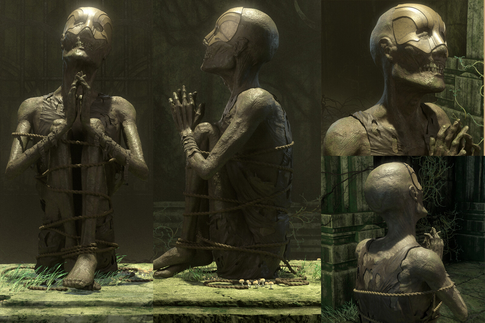 Navjot Singh - Sand Wraith Mask Room