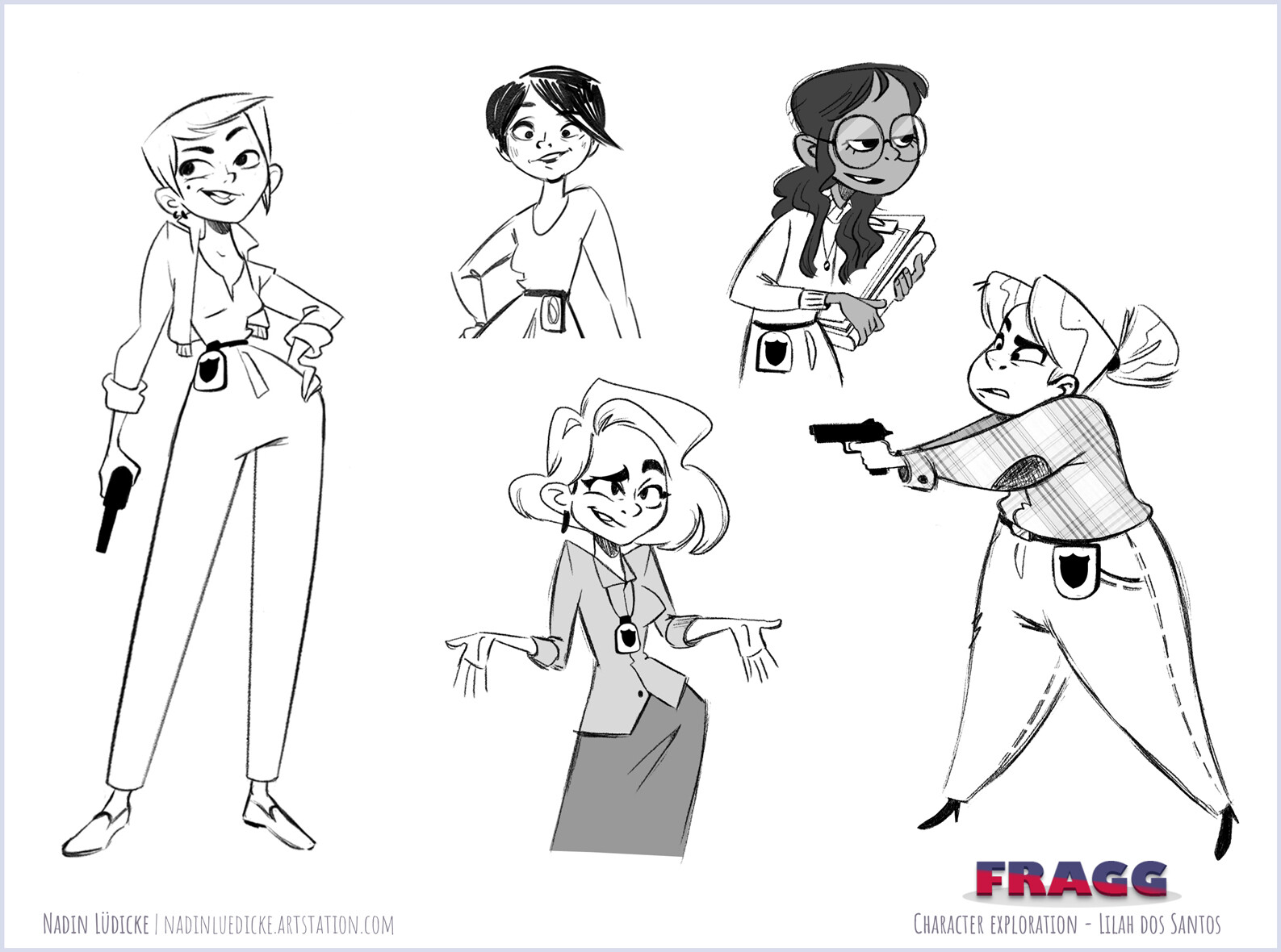 ArtStation - Fragg - Character Design