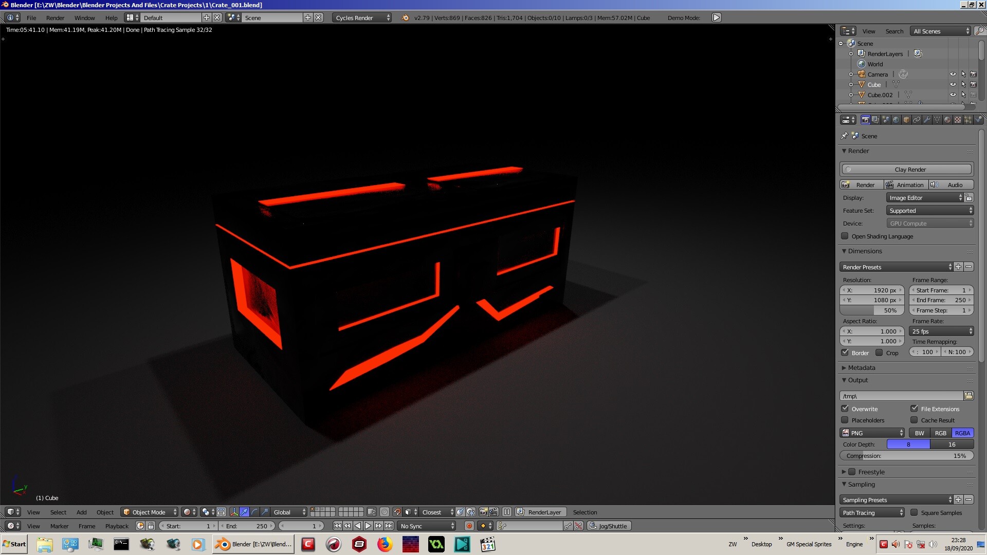ArtStation - Neon Crate