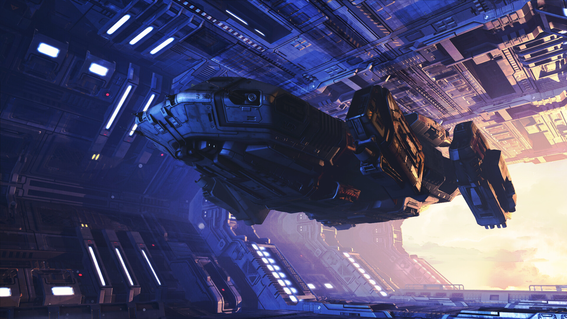 Back from antares by Stephane Chasseloup : r/ImaginaryStarships