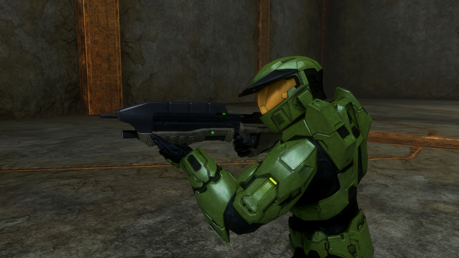 ArtStation - Bygone Assault Rifle Weapon Skin Concept