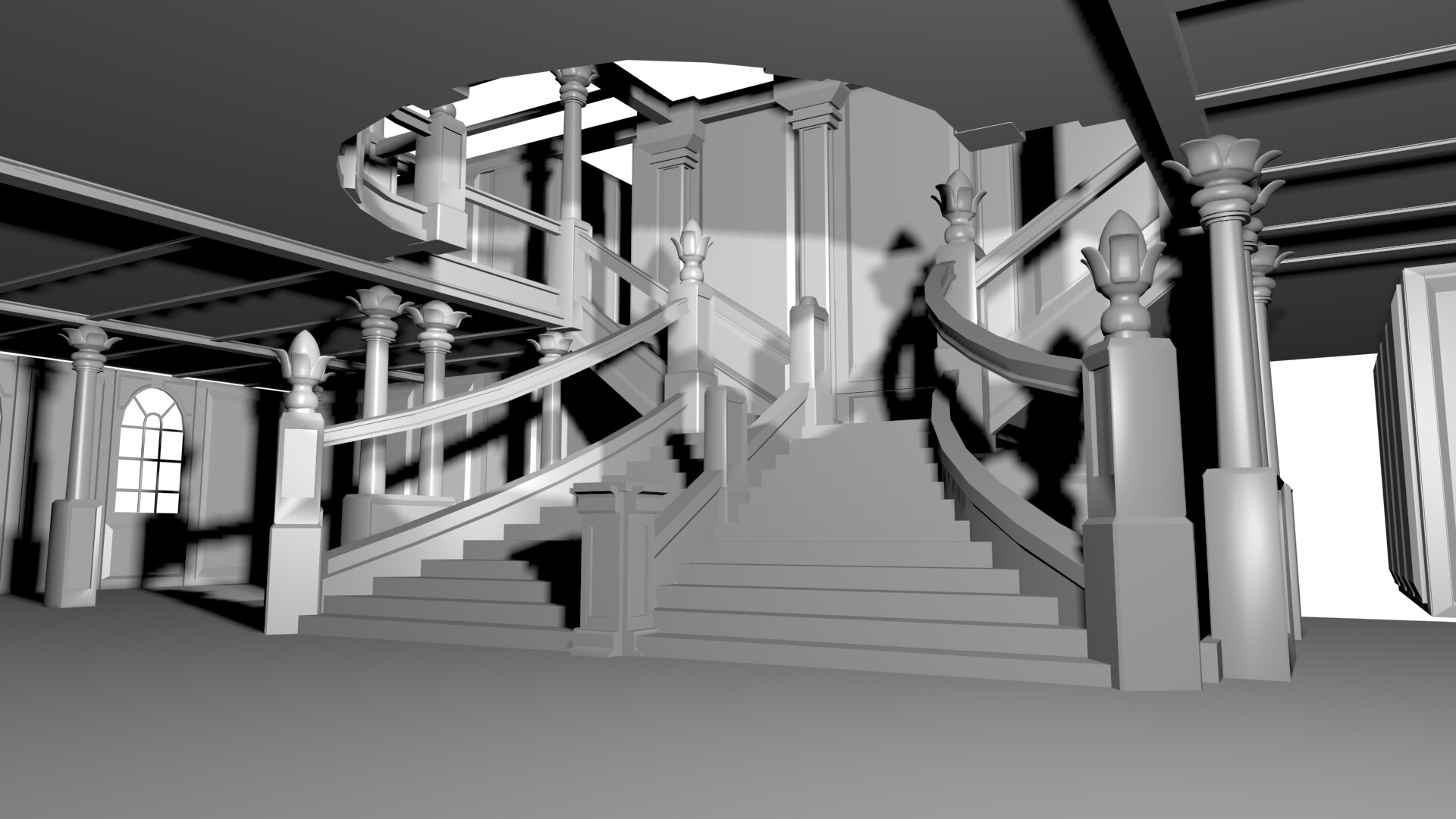 Titanic Grand Staircase Model
