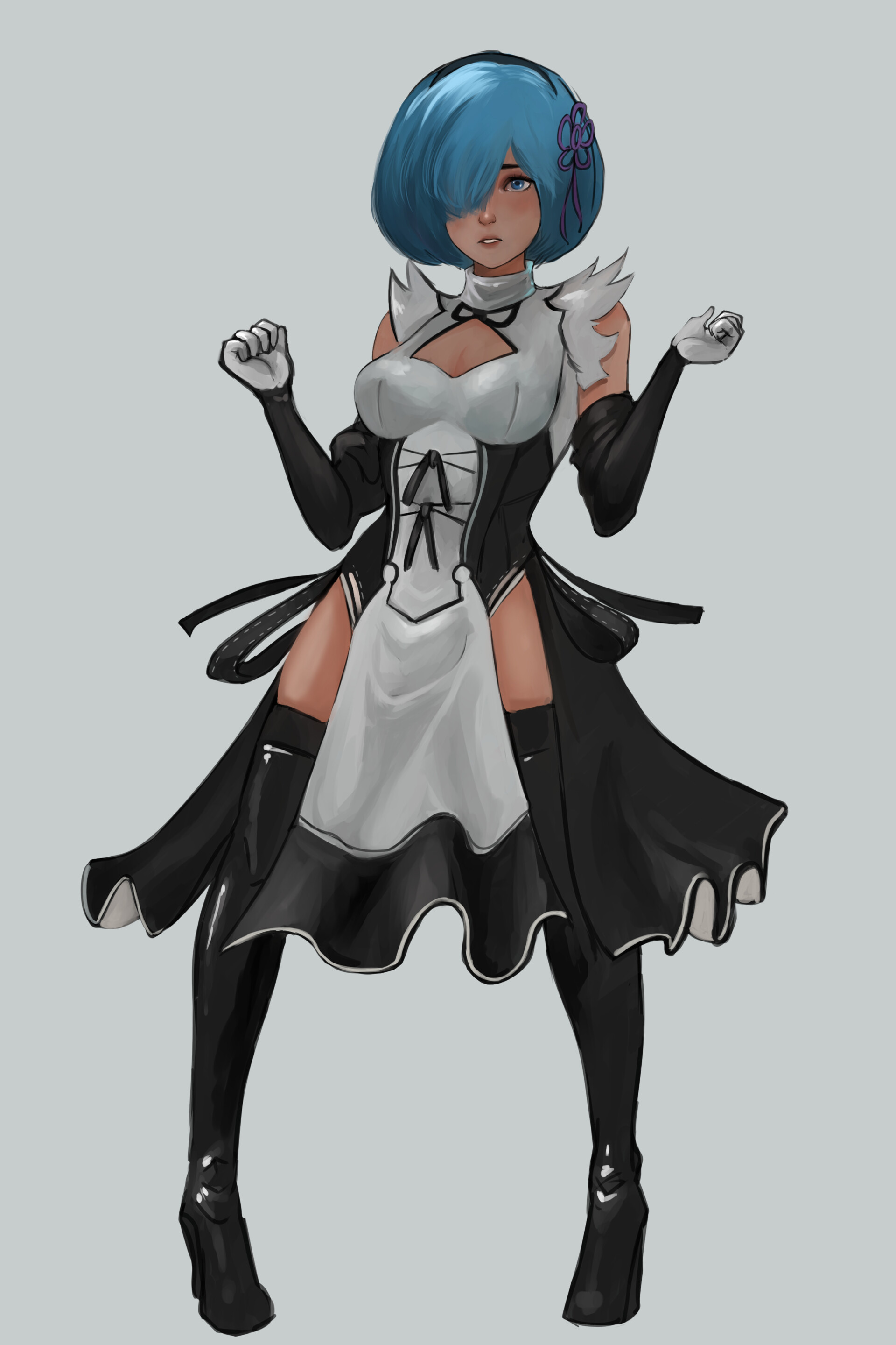 ArtStation - Rem-2B Mash-up
