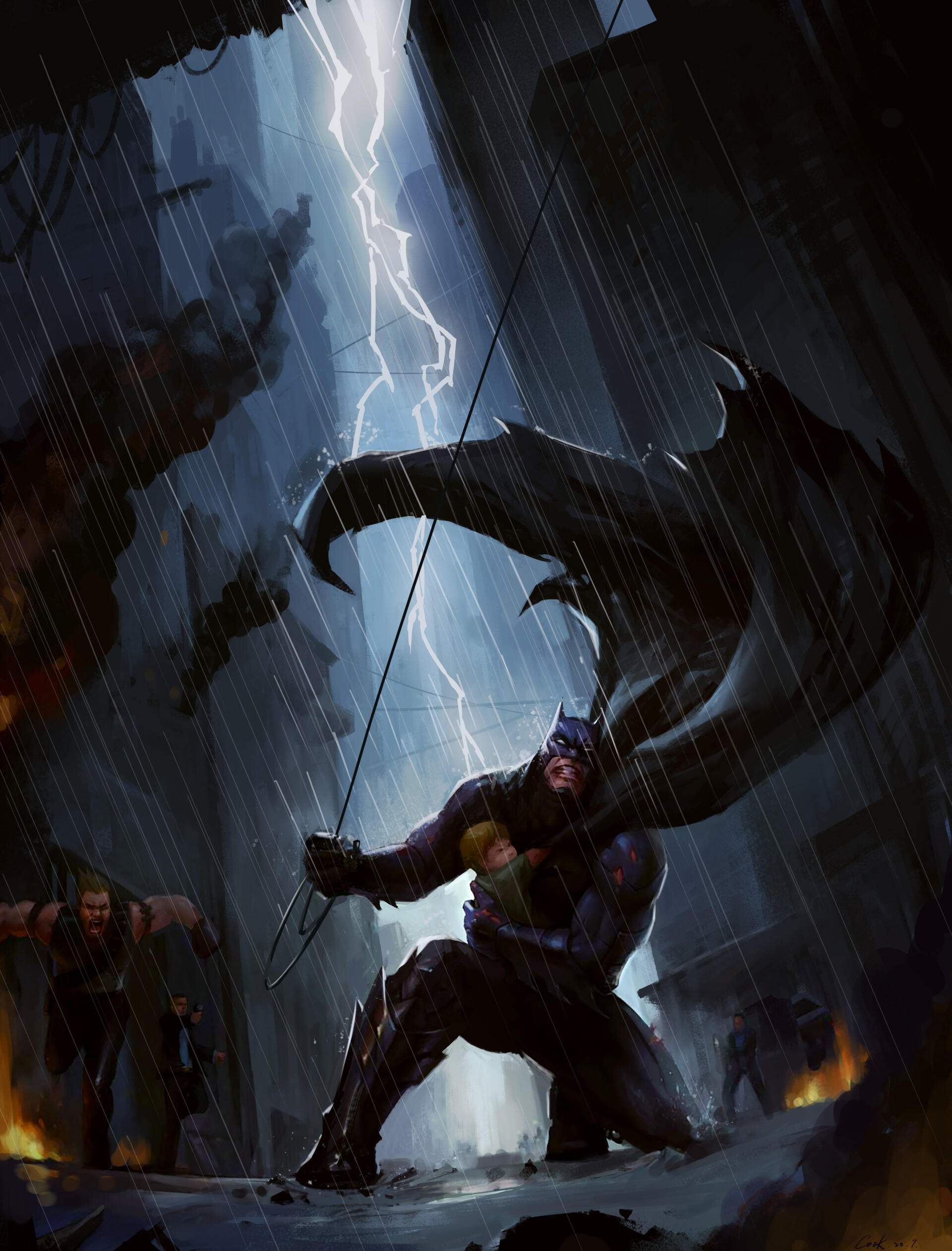 ArtStation - Batman Rescue