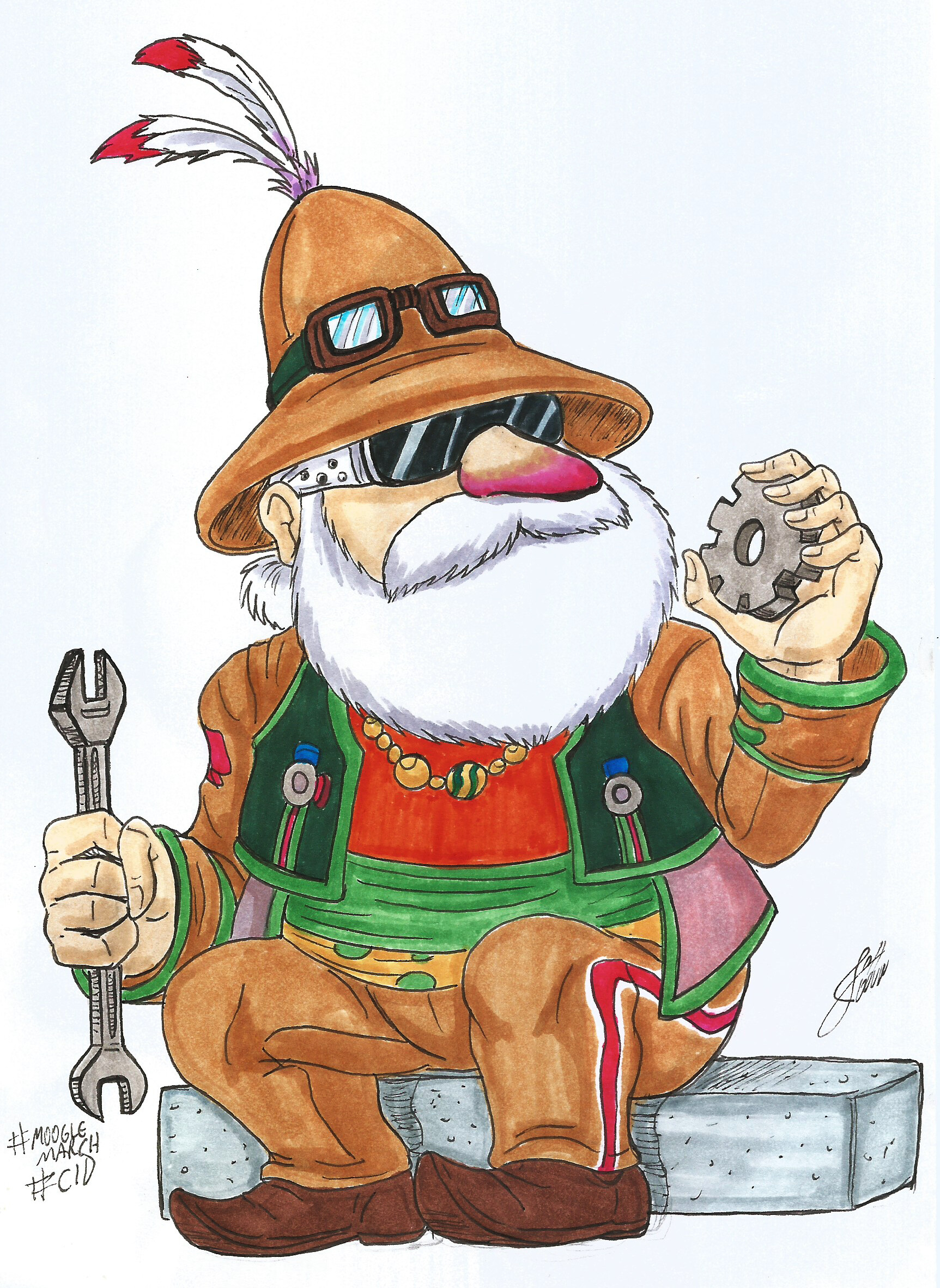 ArtStation - Cid Haze - Final Fantasy 3