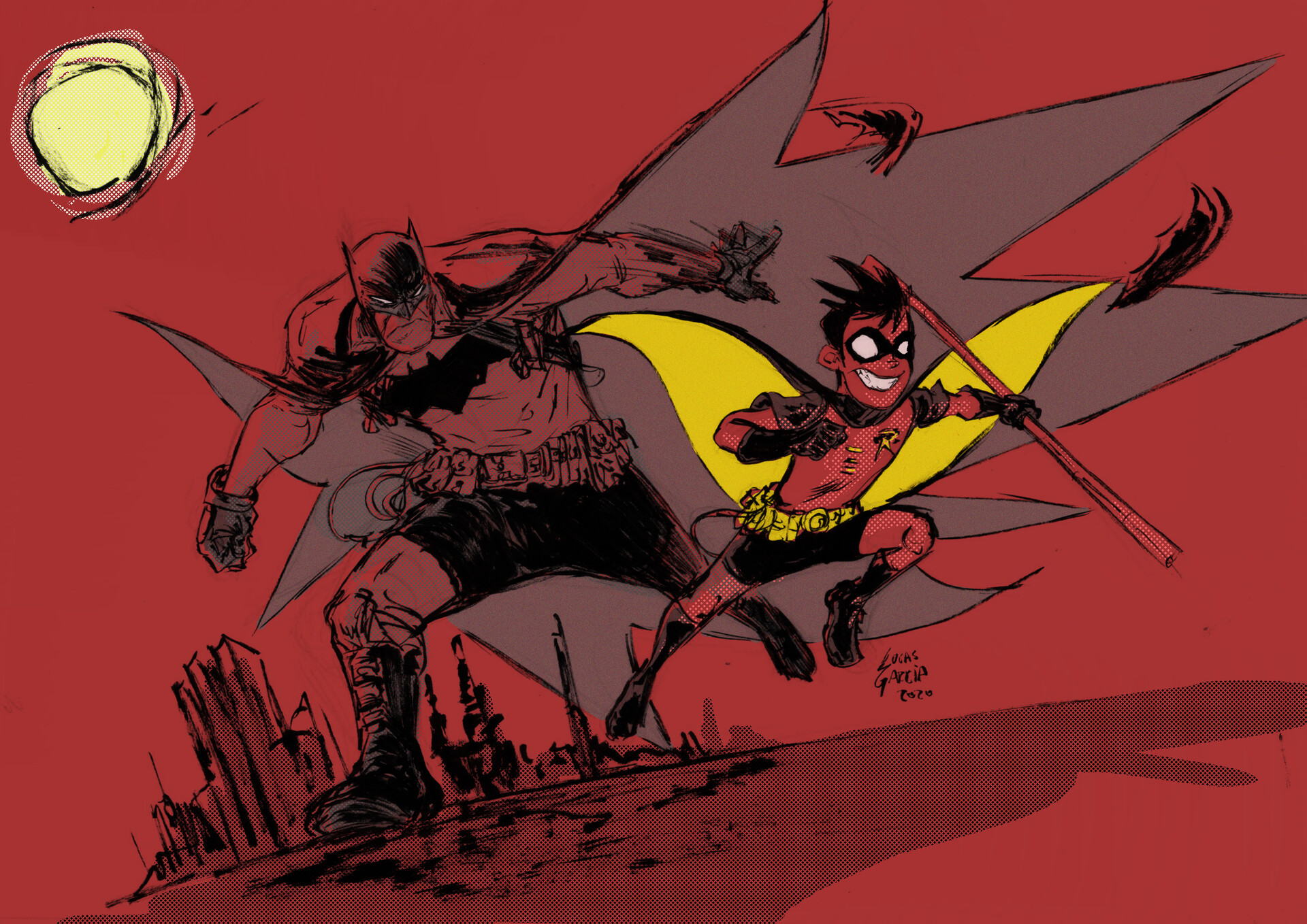 ArtStation - Batman and Robin