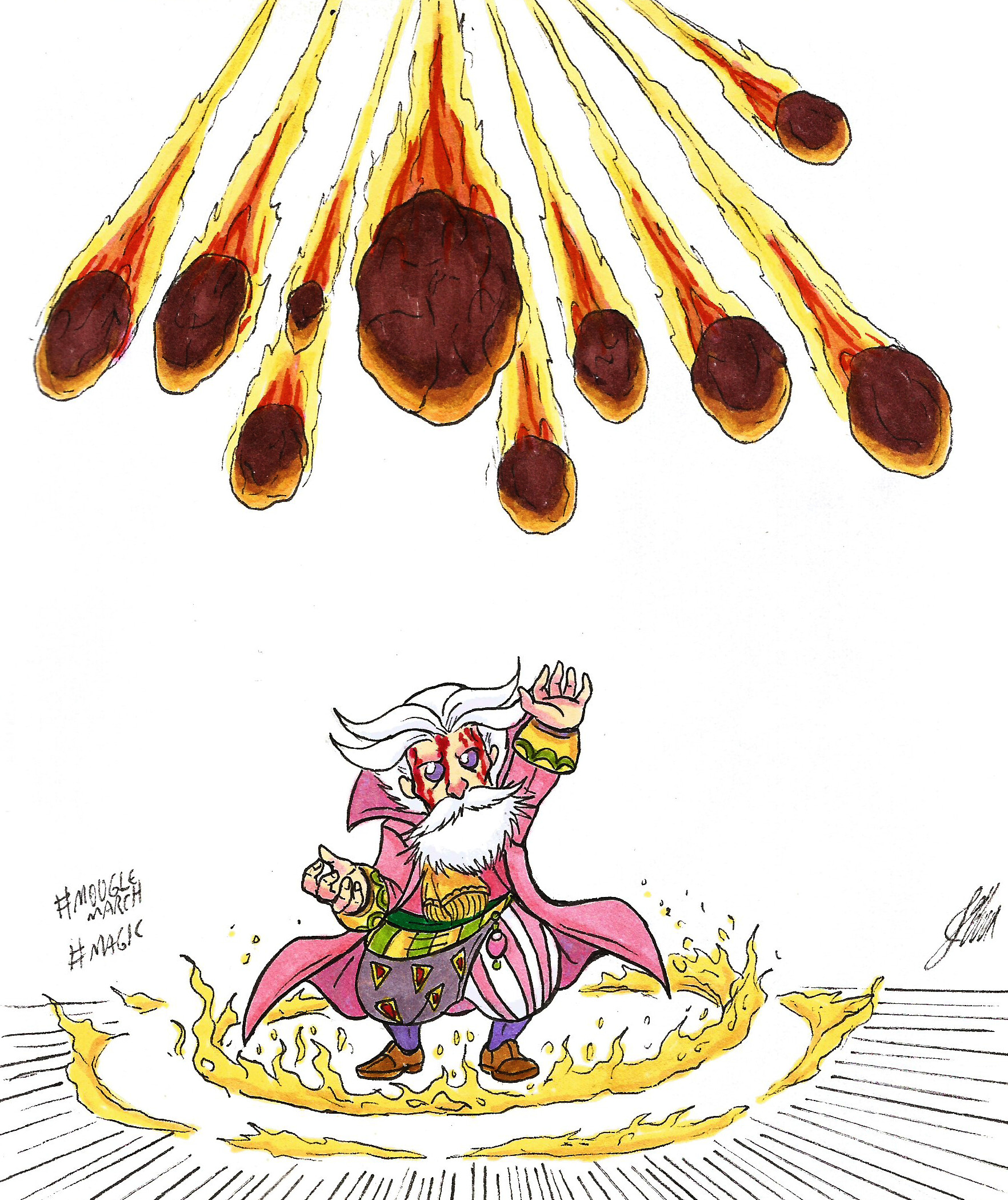 ArtStation - Tellah - Final Fantasy 4