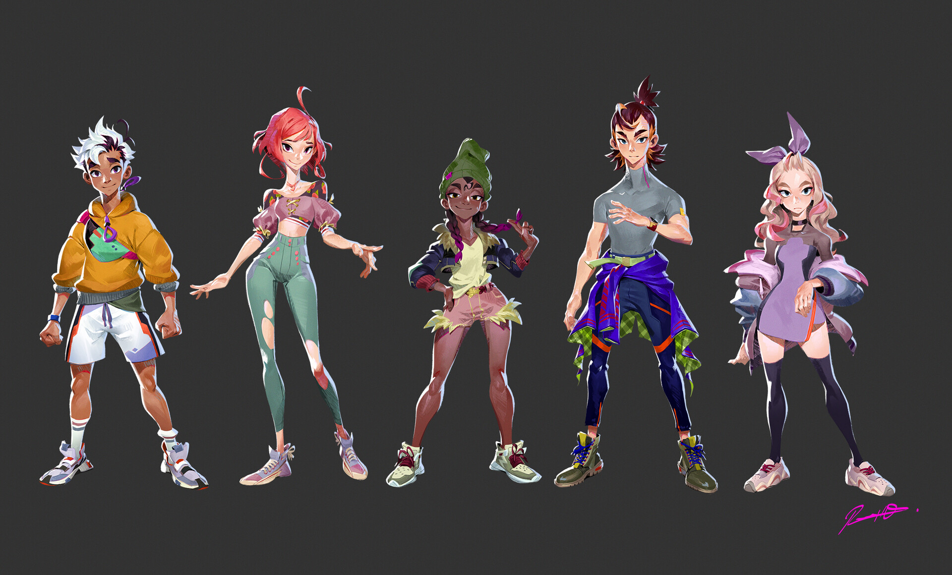 ArtStation - OC lineup