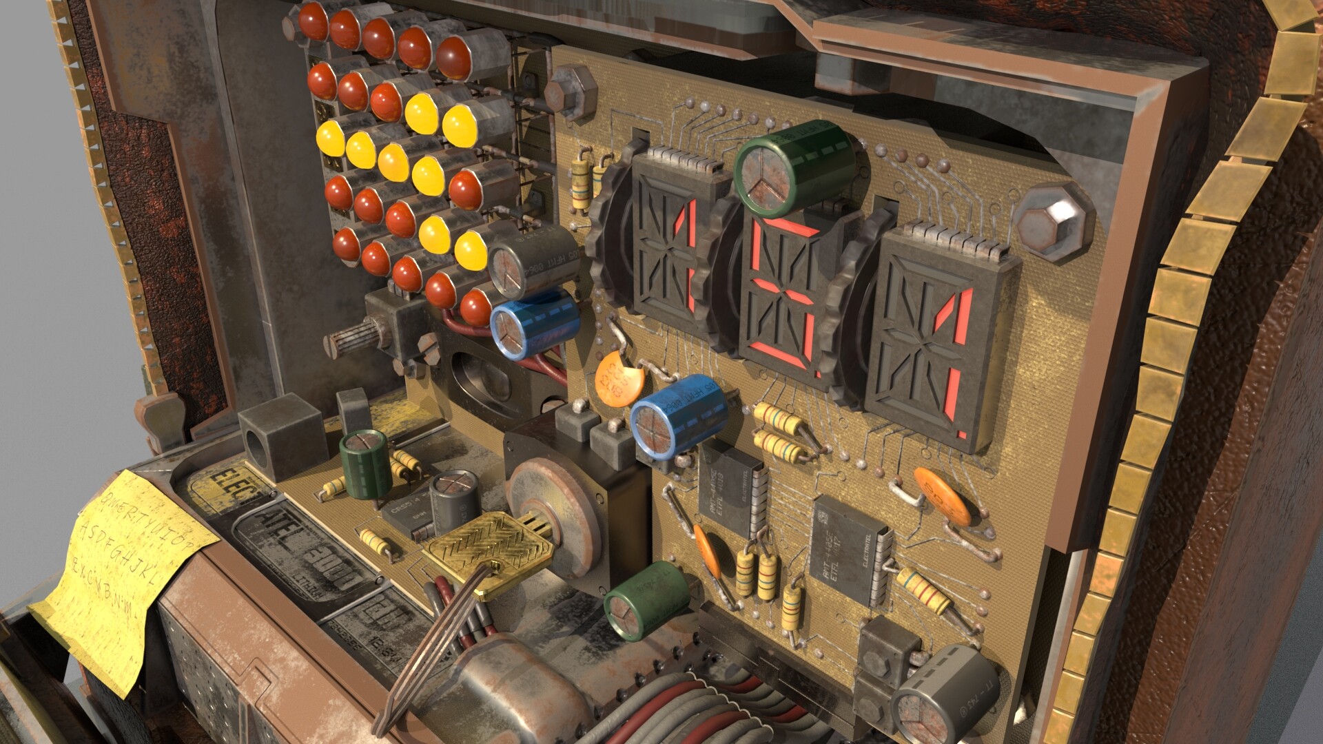 ArtStation - Post Apocolypse Cipher