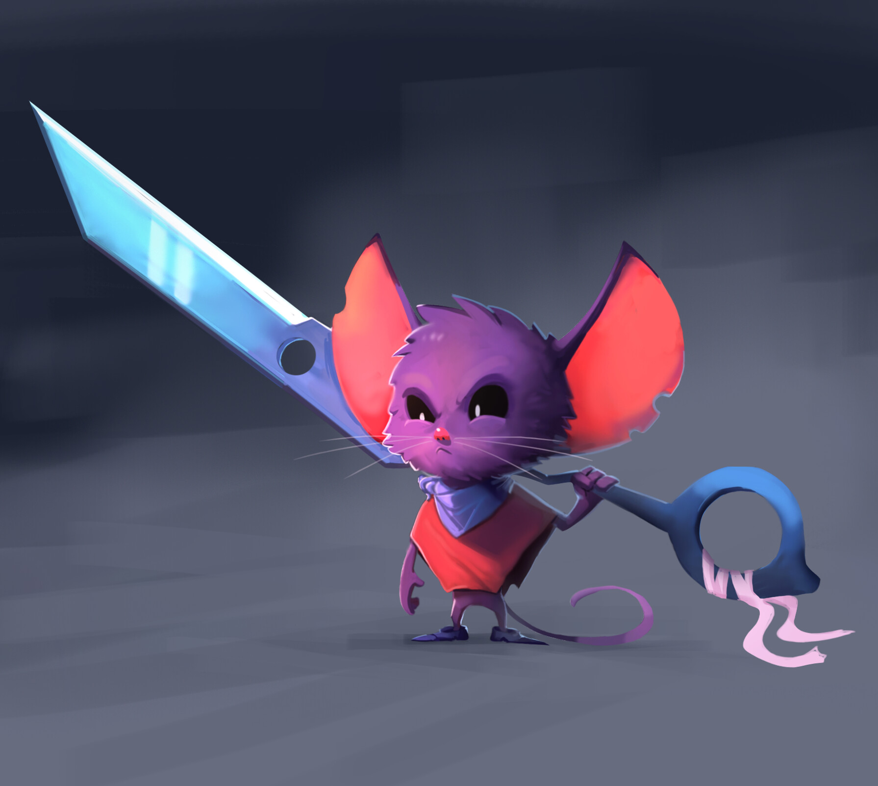 ArtStation - Game concept - Little mouse!! [study]