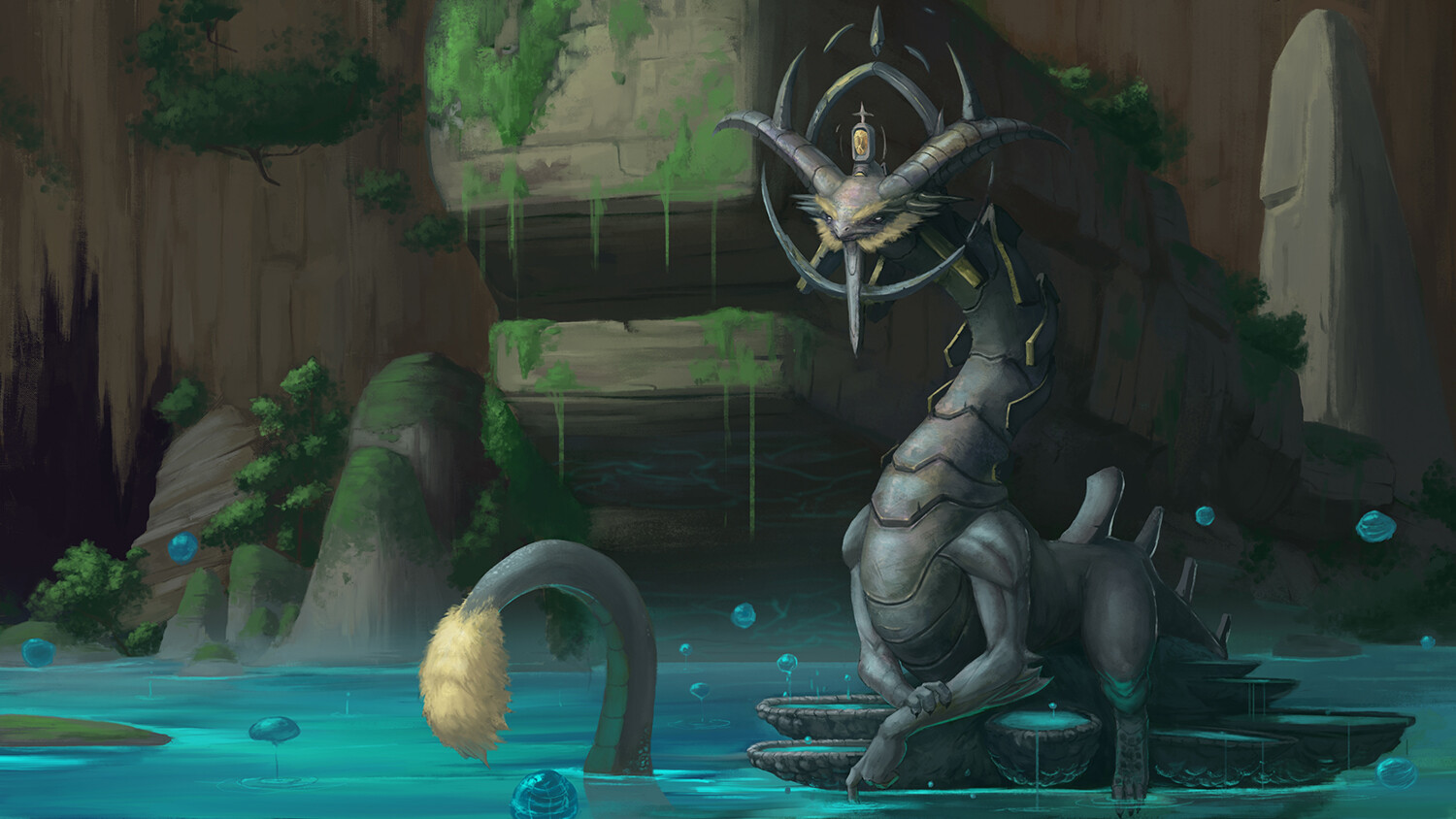 ArtStation - Mystical Dragon