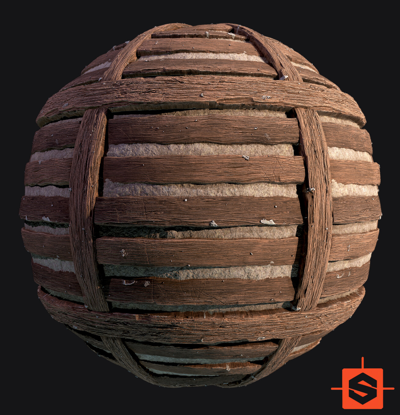 ArtStation - Substance Designer Practice - Ancient ground