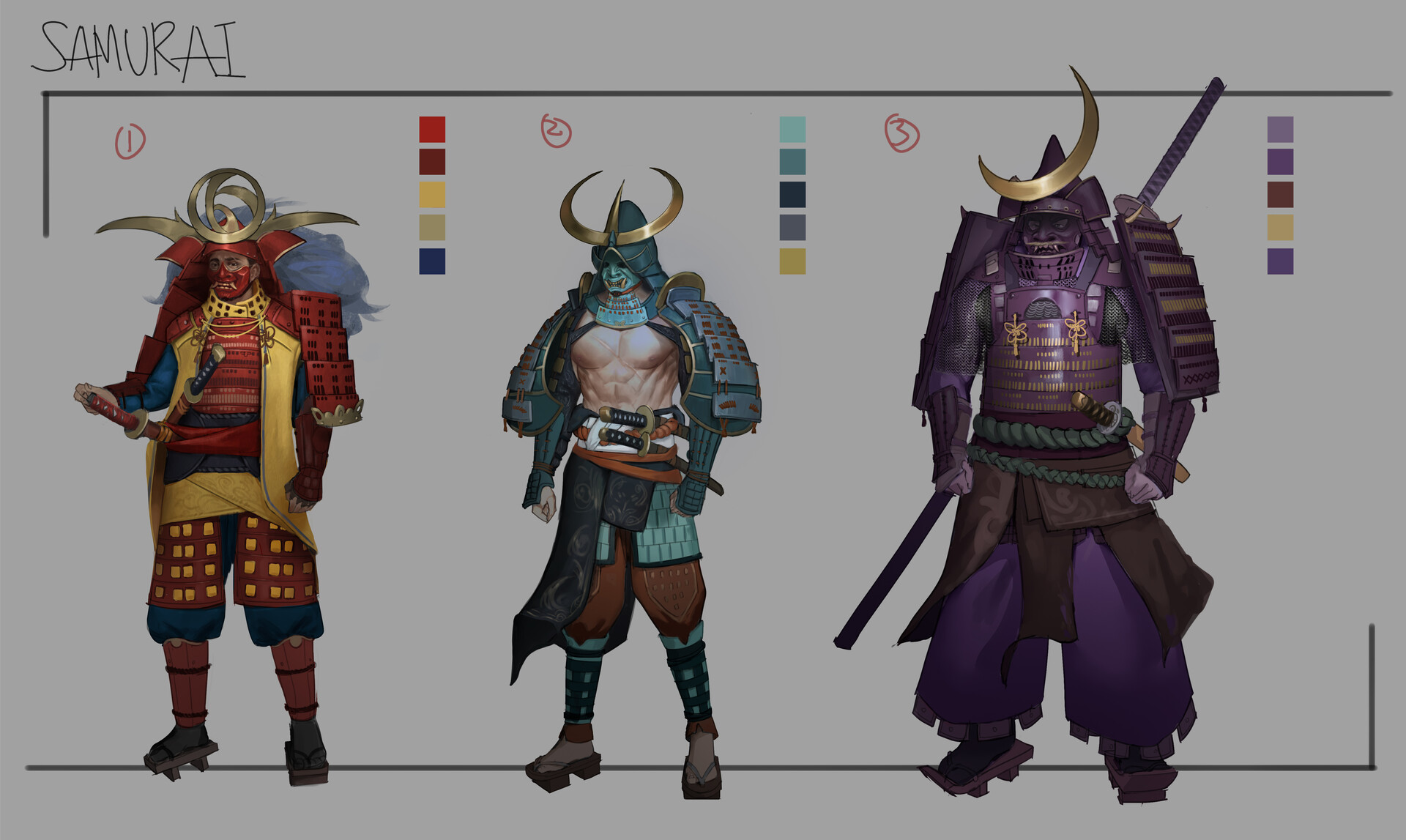 ArtStation - Samurai