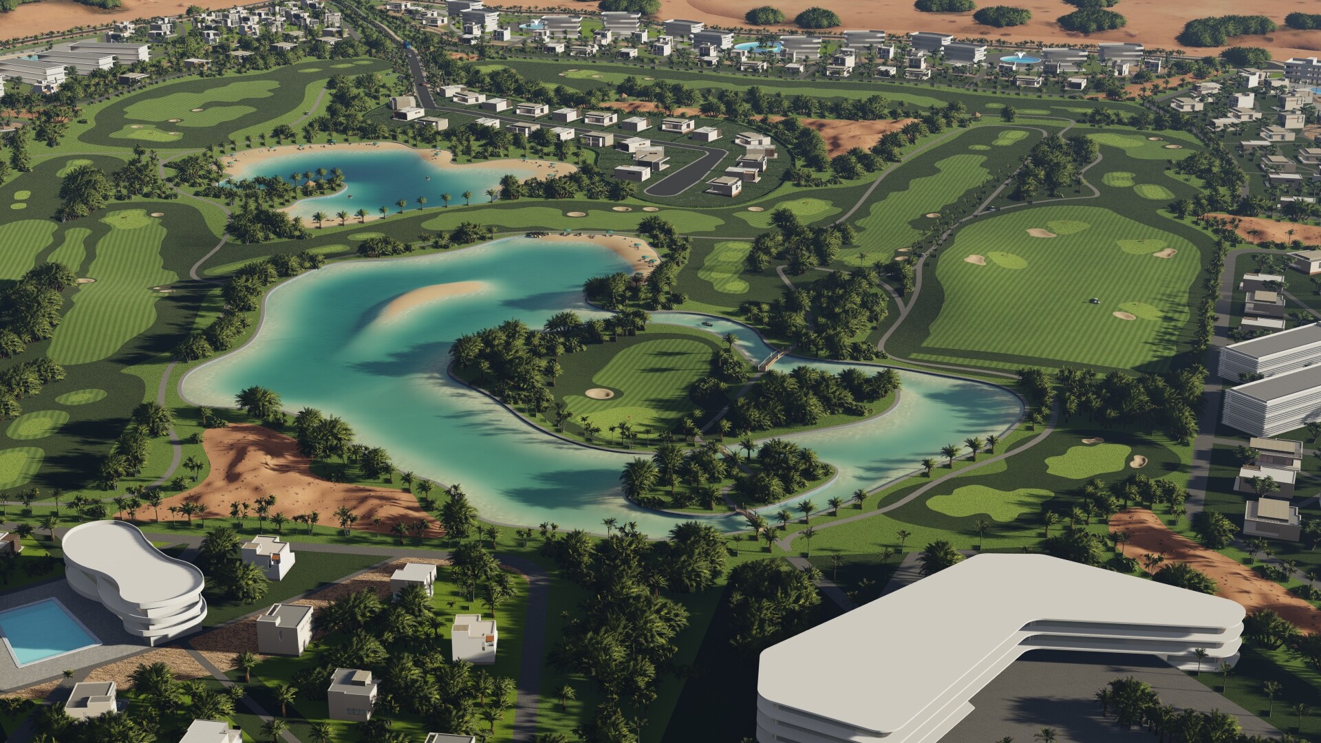 ArtStation - A new urbanization area project