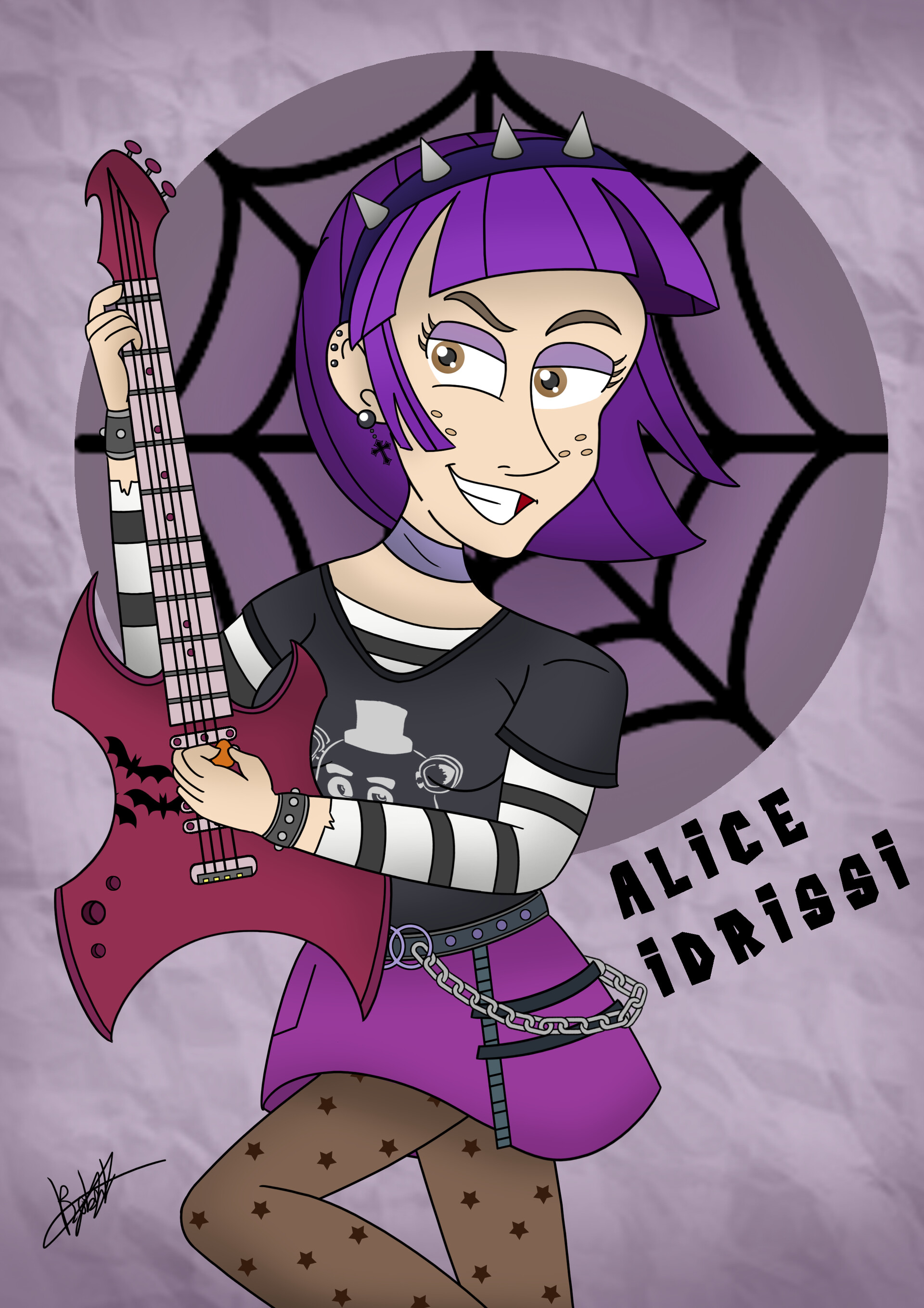 ArtStation - Rockstar Girl