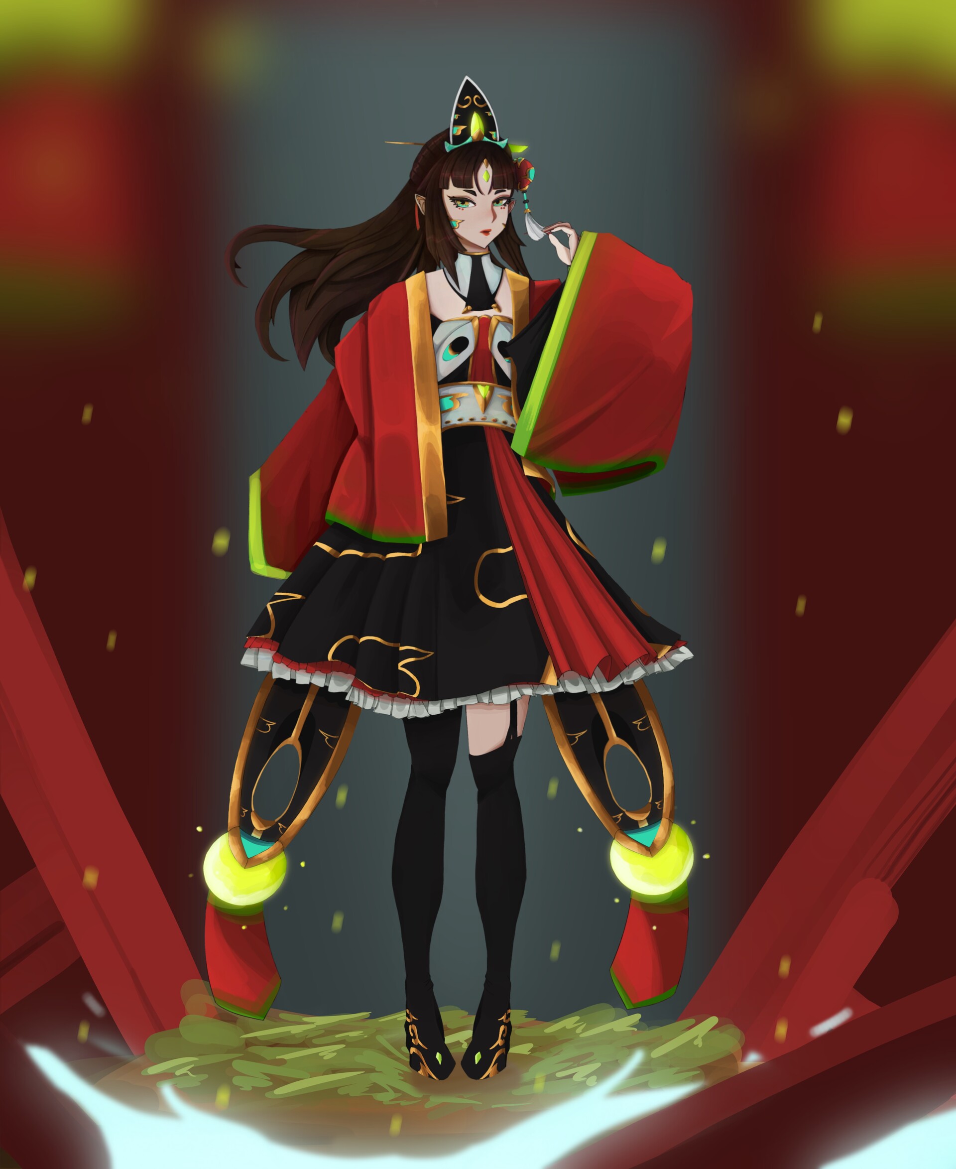 ArtStation - Temple Girl