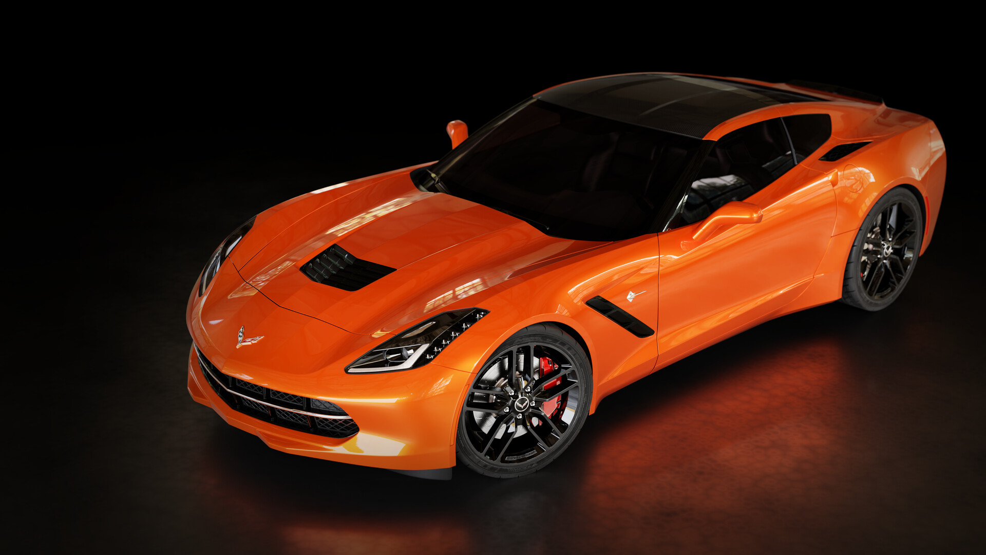 ArtStation - Chevrolet Corvette C7