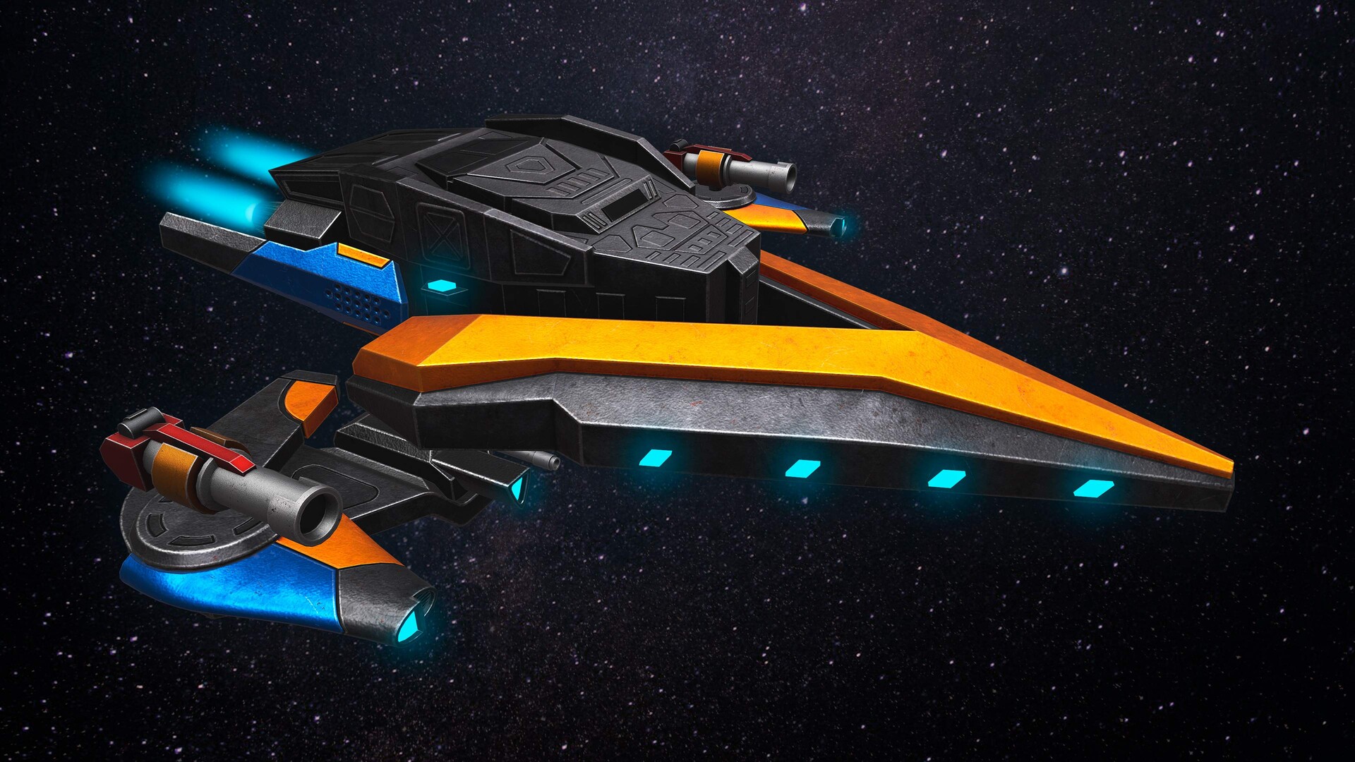 ArtStation - Spacecraft Interceptor M5