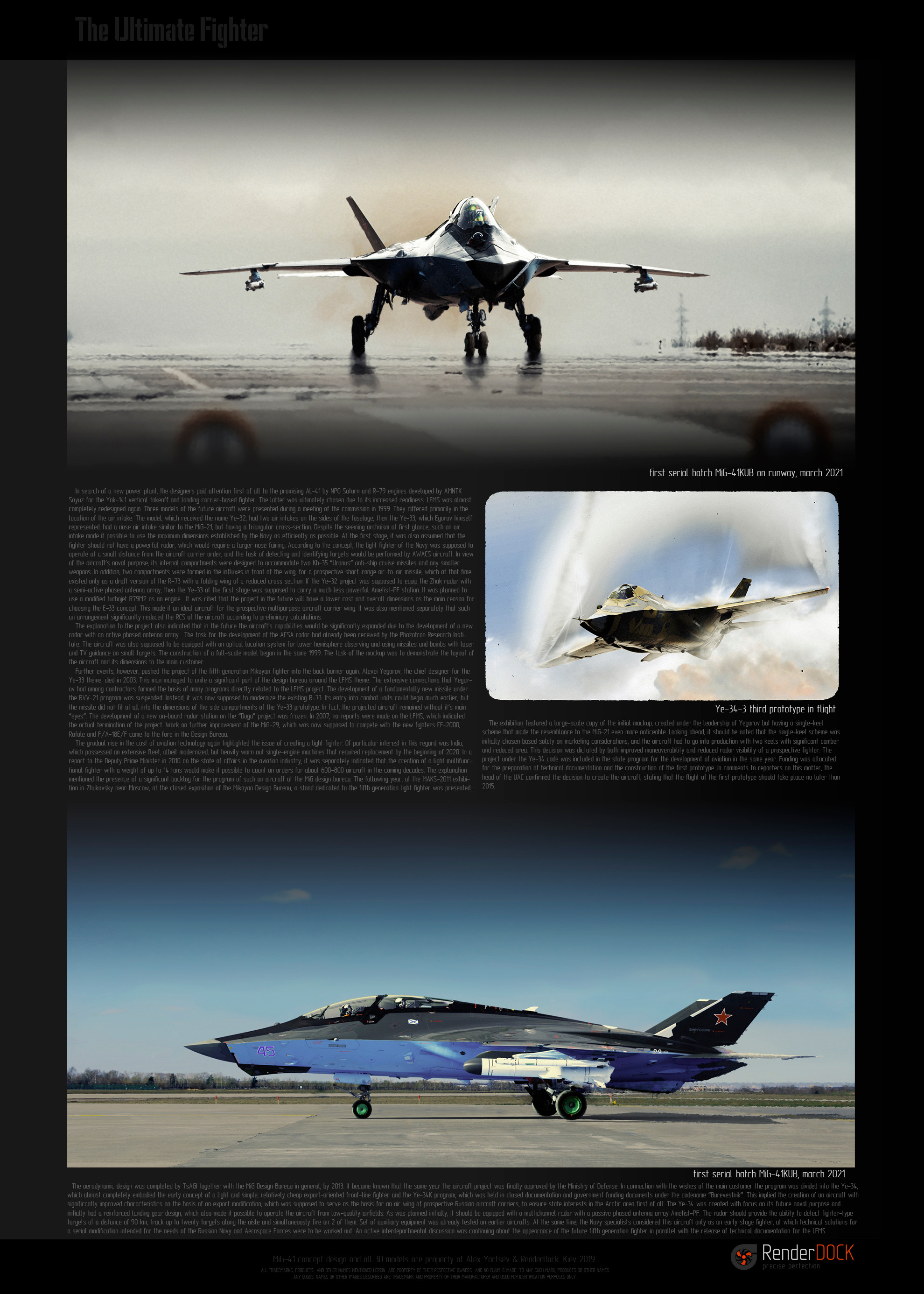 RenderDock - MiG-41KUB (Concept)