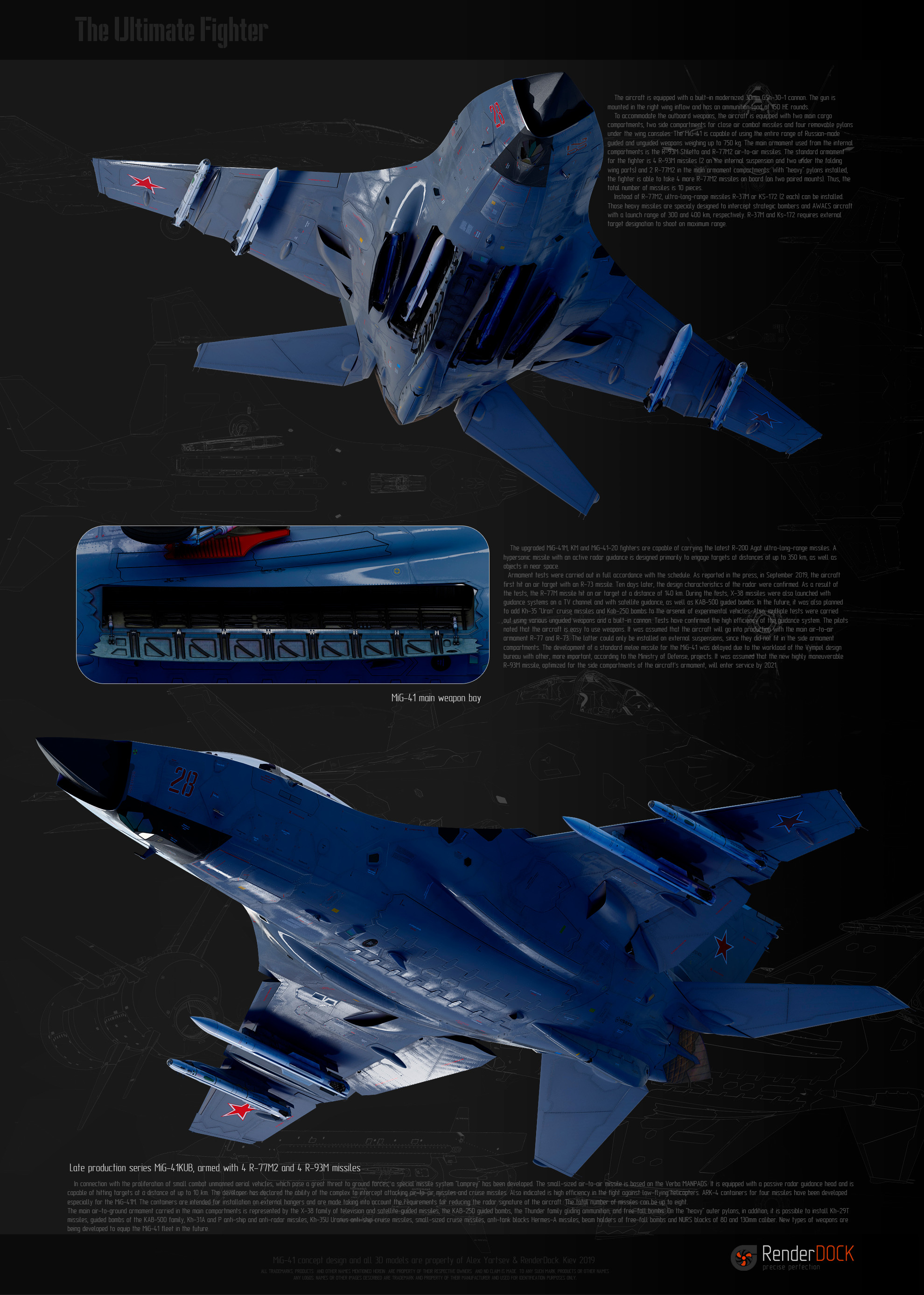 RenderDock - MiG-41KUB (Concept)