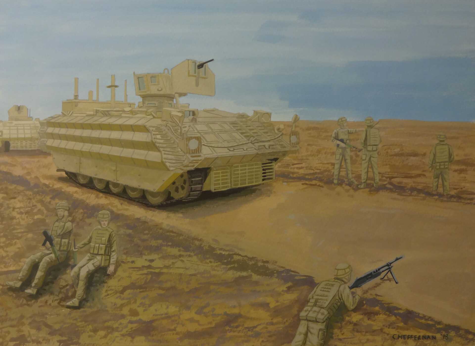 ArtStation - FV430 Bulldog APC