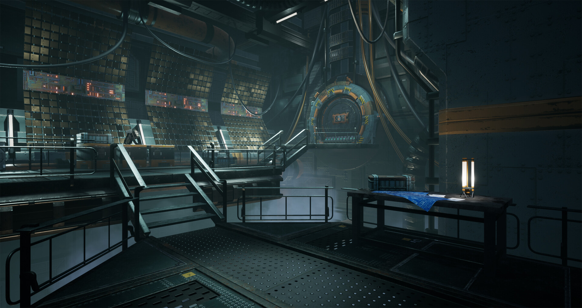 ArtStation - Reactor Room