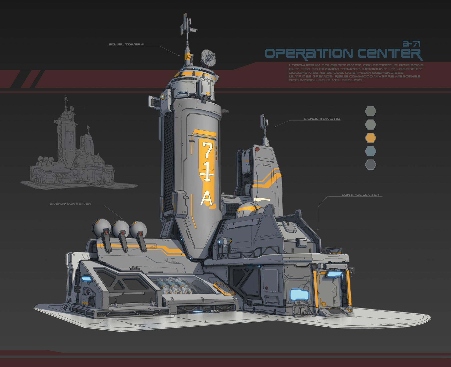 ArtStation - Sci-Fi Architecture Design