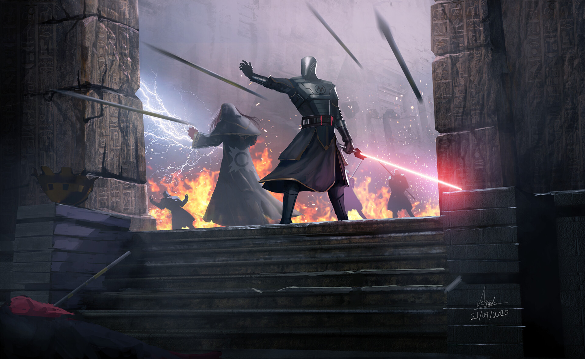 ArtStation - Sith Attack