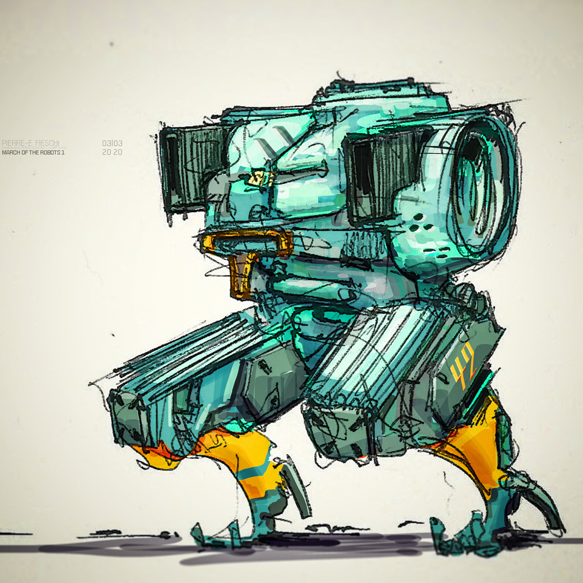 ArtStation - Random Mech