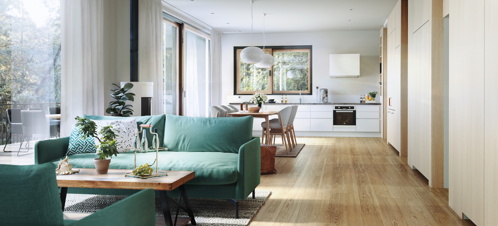 ArtStation - Summer house render