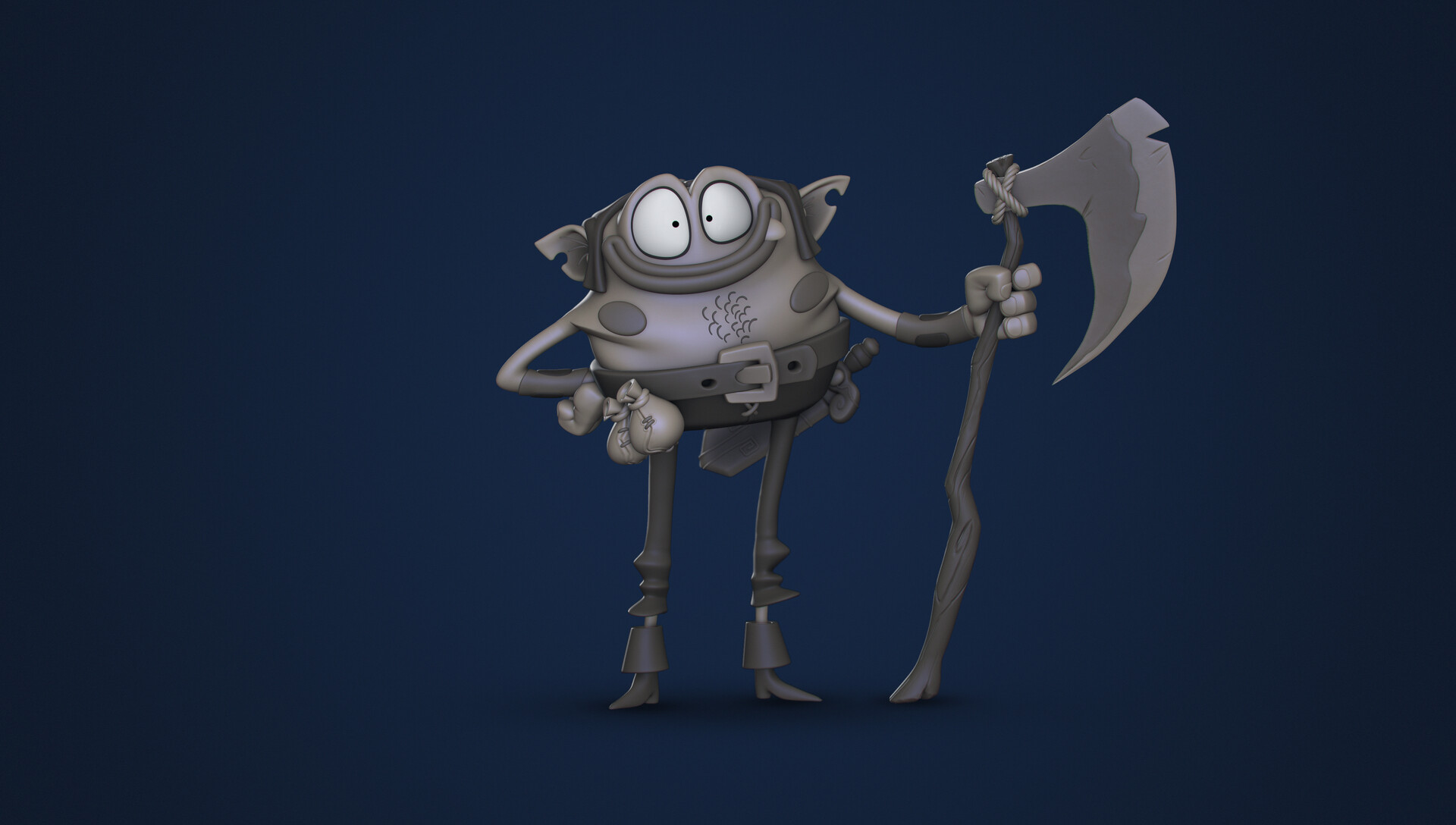 ArtStation - Cartoon Goblin