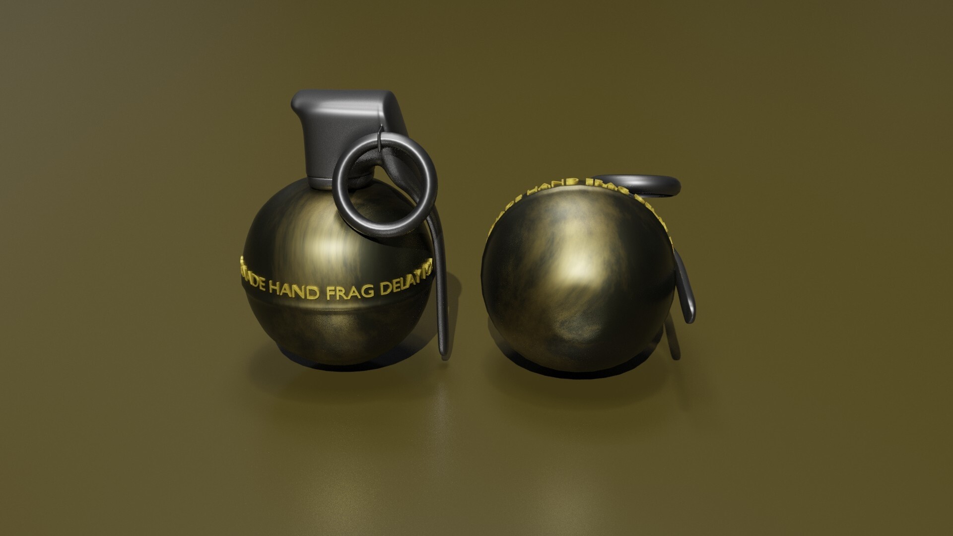 ArtStation - Frag Grenade Free 3D model Free Download