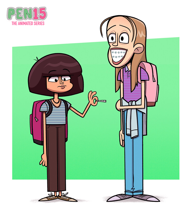 ArtStation - Pen15: The Animated Series