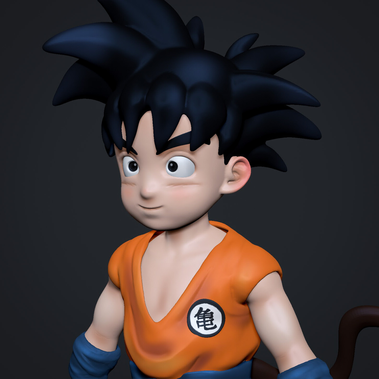 ArtStation - WIP kid Goku