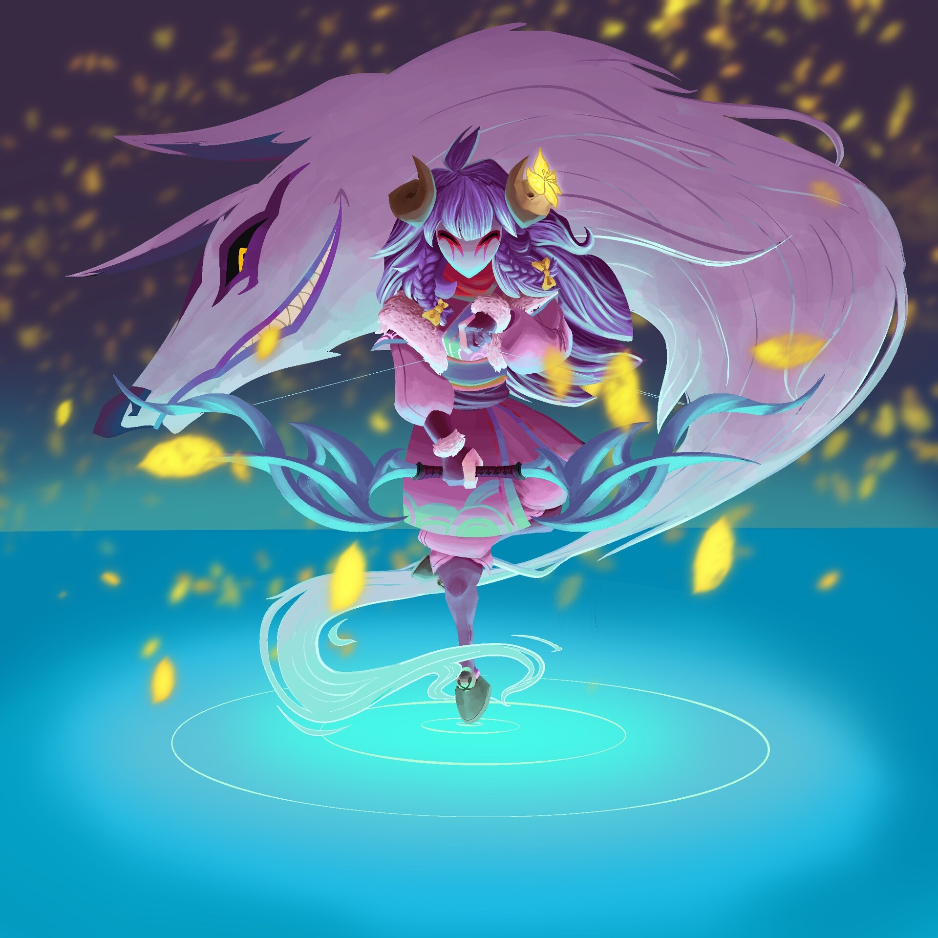 ArtStation - Spirit blossom Kindred