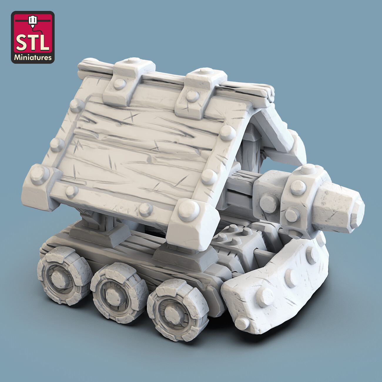 ArtStation - Siege Weapon BattleRam