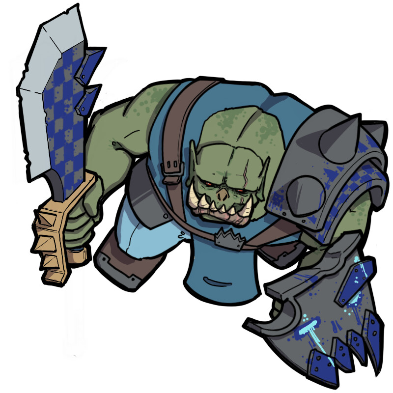 Alex Holland - Orc Sprites for Dungeons and Dragons