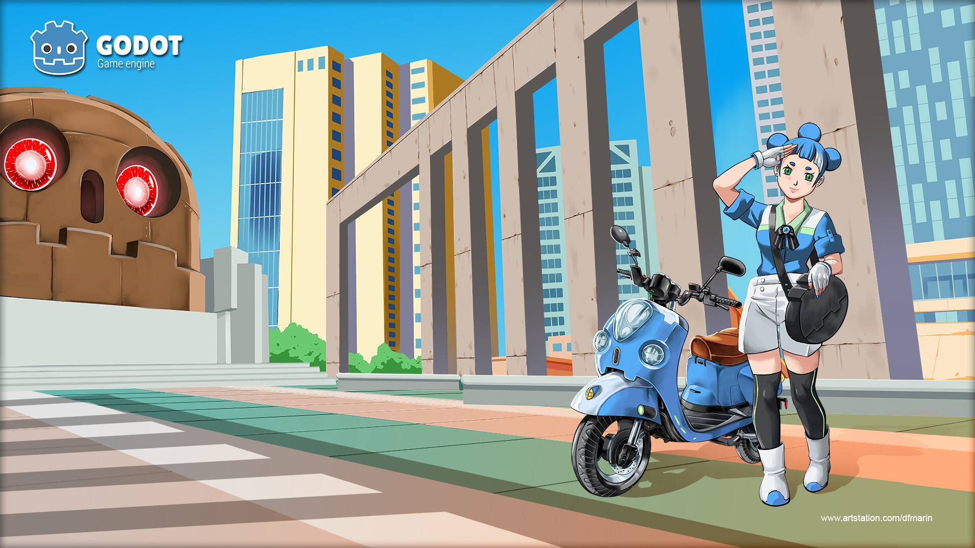 Dario Fas Marin - Godette Wallpaper