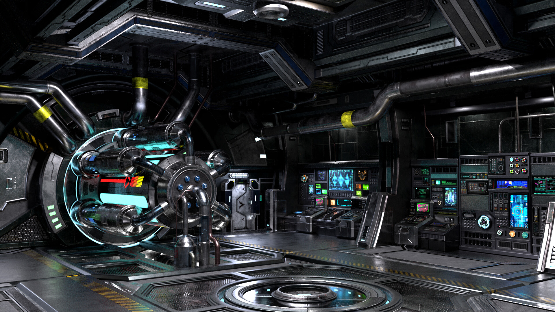 ArtStation - Engine Room