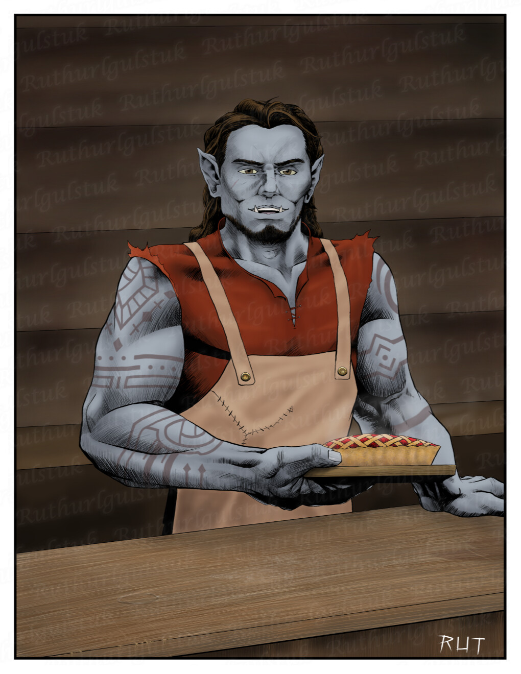 ArtStation - Half-Orc Cook