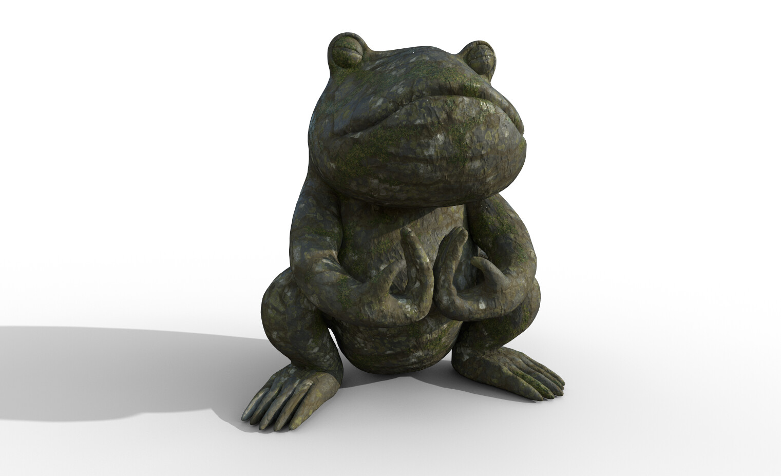 ArtStation - Stone frog